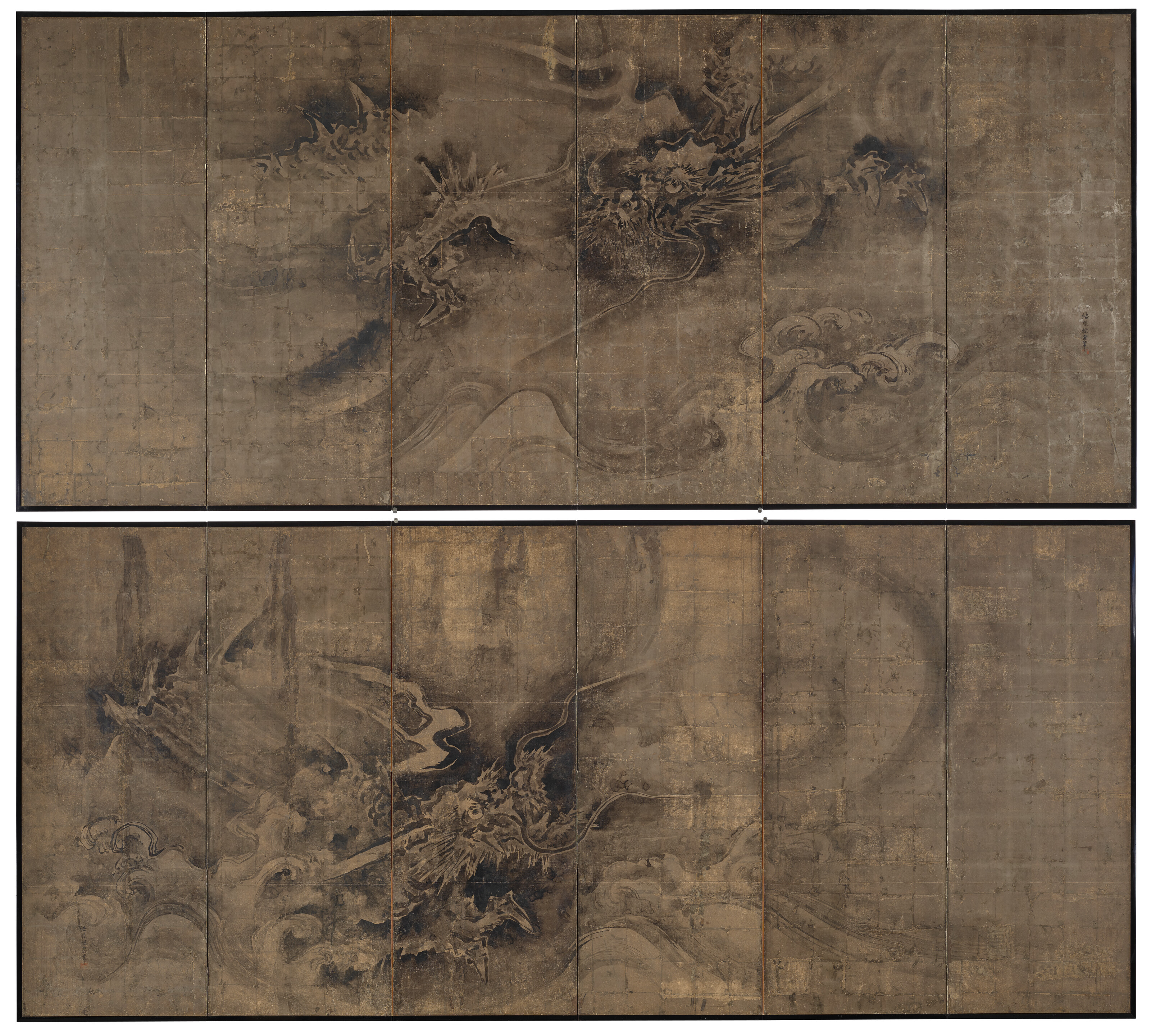 TSURUSAWA TANSAKU (JAPAN, 1729-1797), Dragons Among Clouds | Christie’s