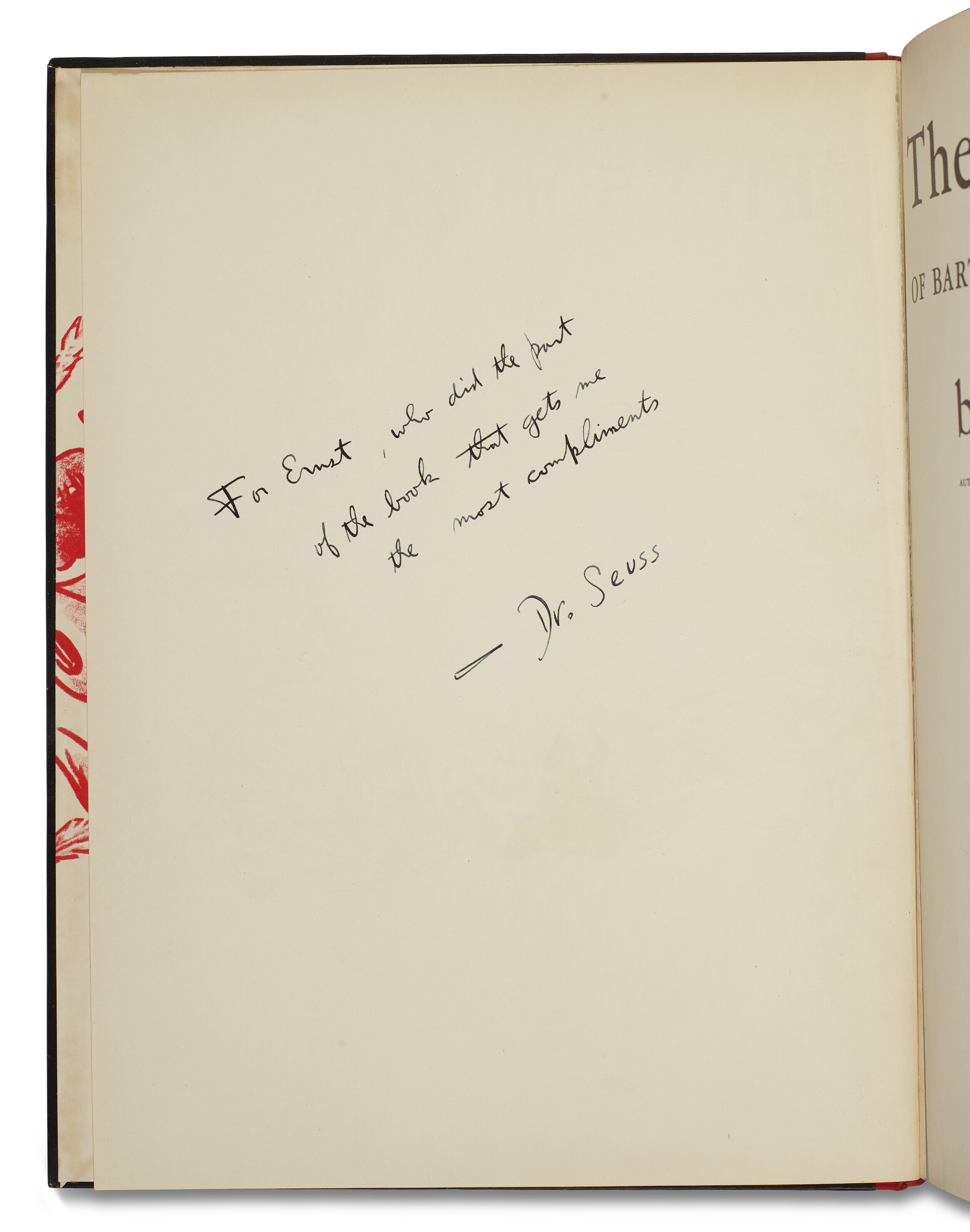 The 500 Hats of Bartholomew Cubbins, Dr. Seuss, 1938 | Christie’s