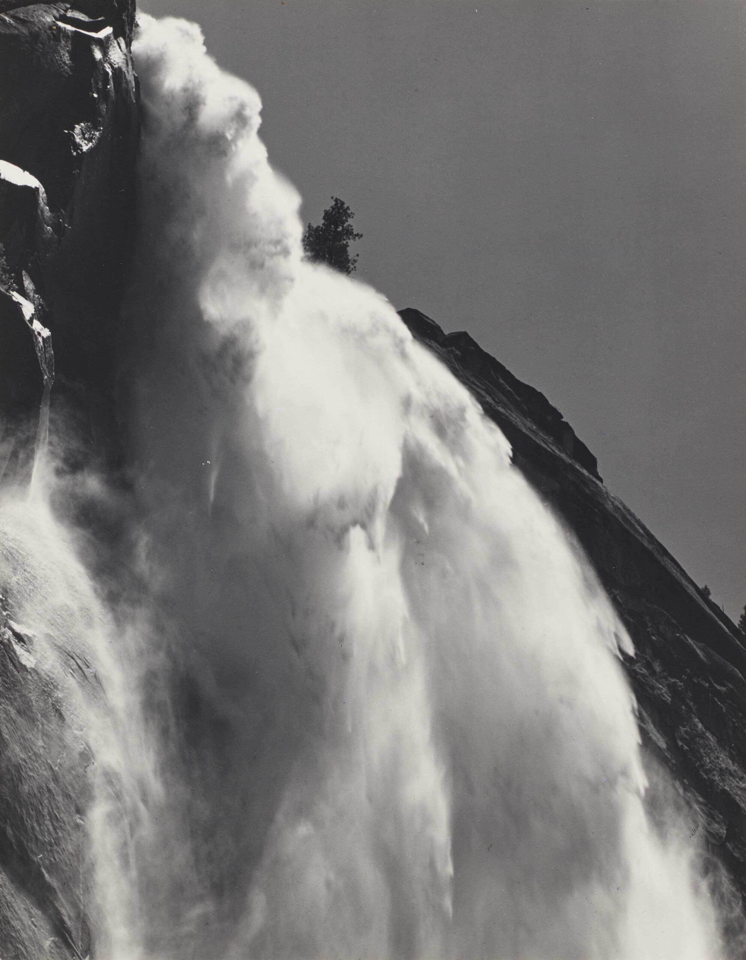 ANSEL ADAMS (1902-1984), Nevada Falls, Yosemite Valley, California ...