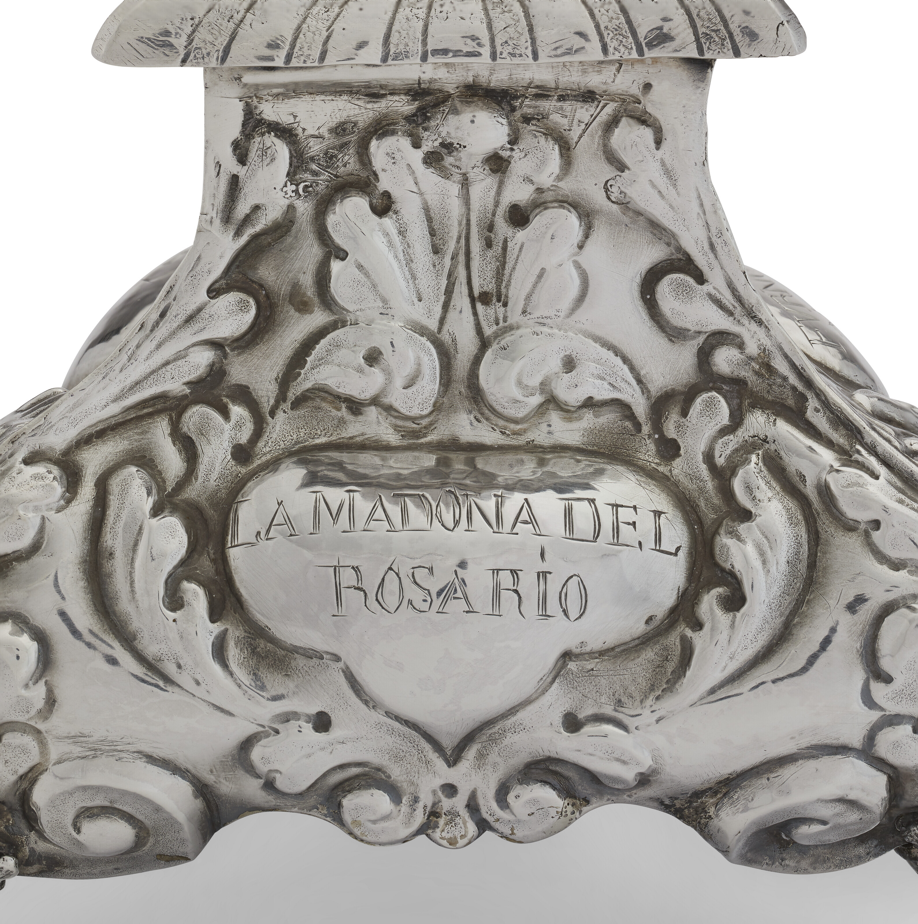 silver altar candlesticks