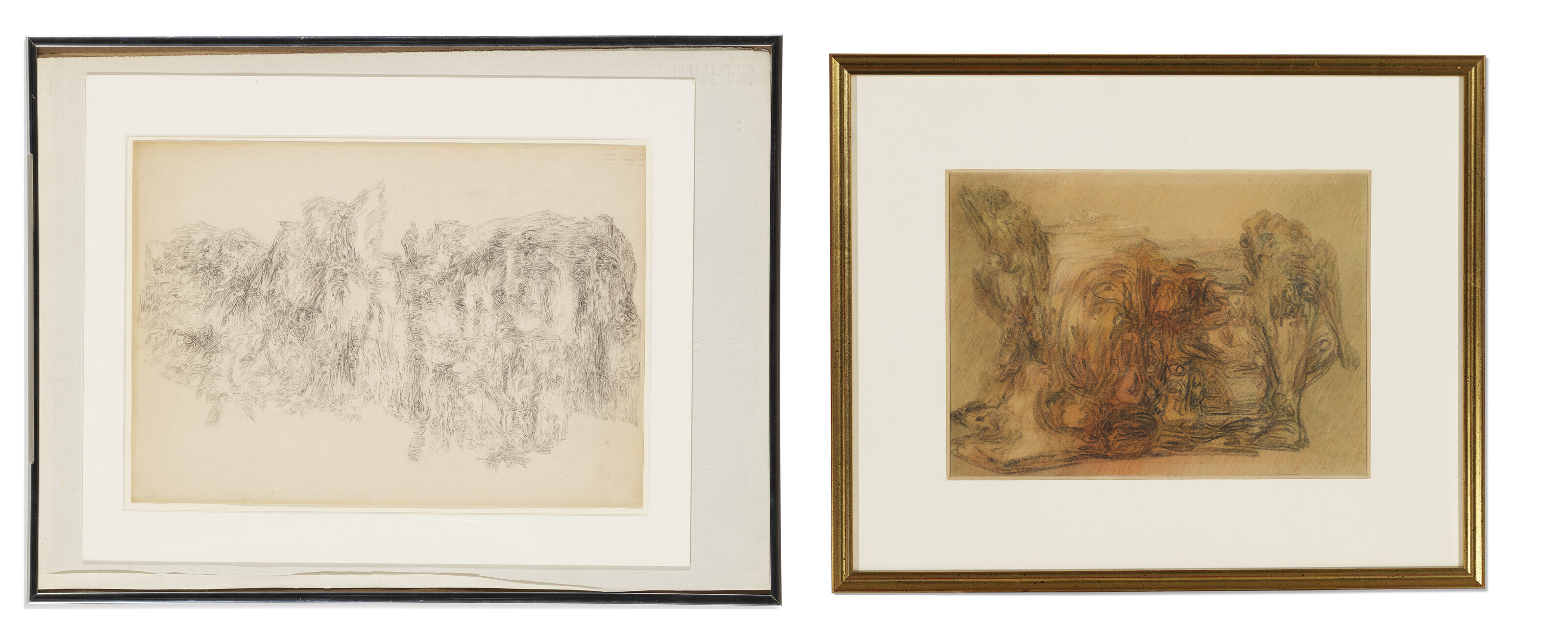RICHARD OELZE (GERMAN, 1900-1980), Two studies: S27 and S40 | Christie’s