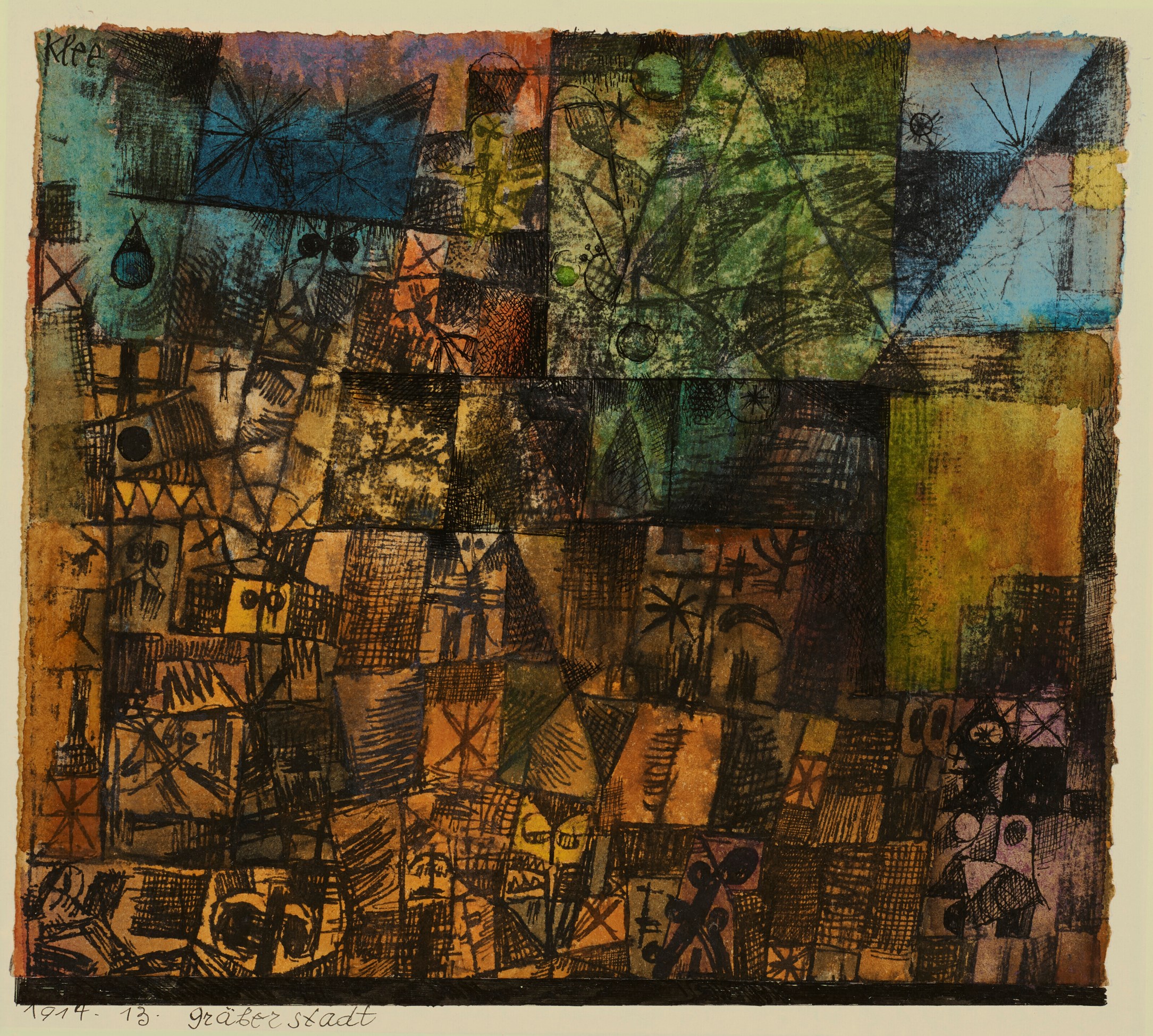 PAUL KLEE (1879-1940), Gräberstadt | Christie's