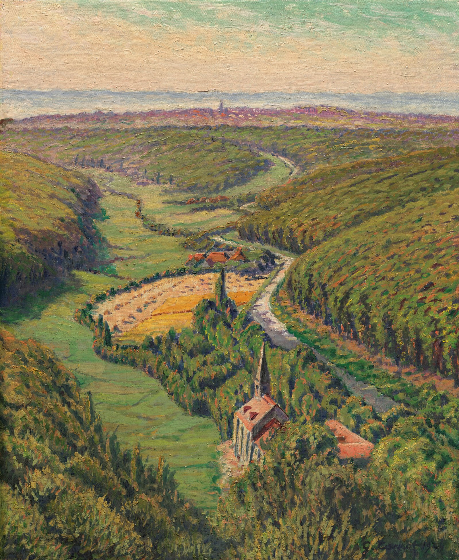 GUSTAVE CARIOT (1872-1950), Vue de Schlangenbad | Christie's