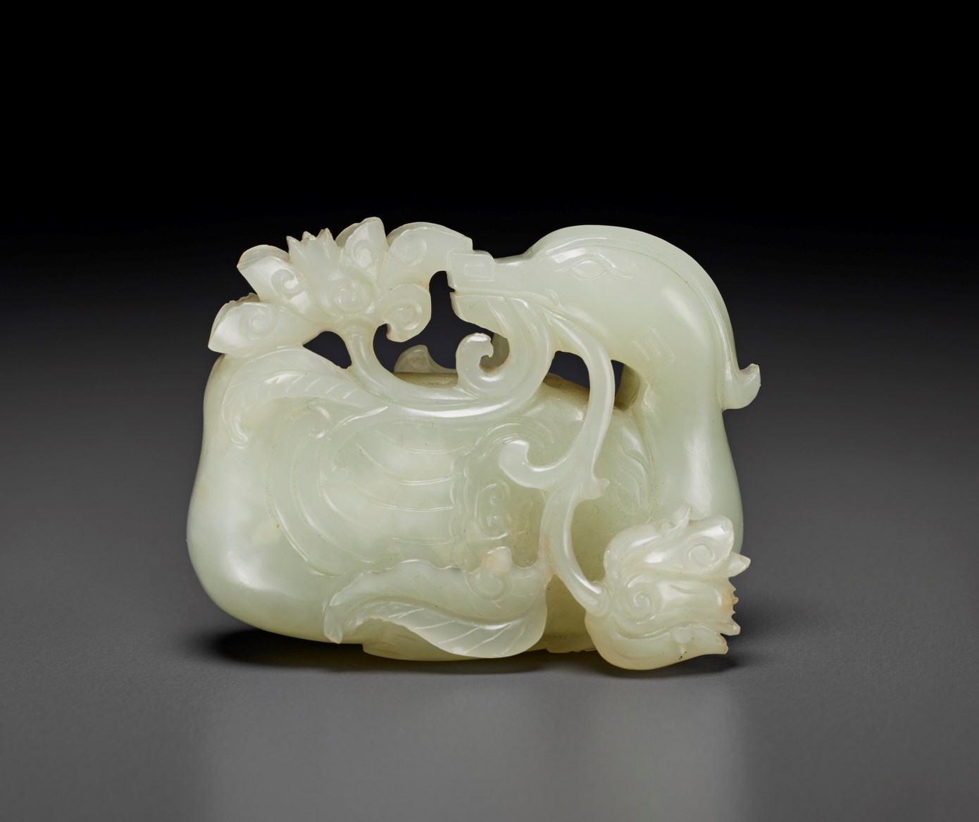 A WHITE JADE FIGURE OF A DUCK, 18TH CENTURY | Christie's