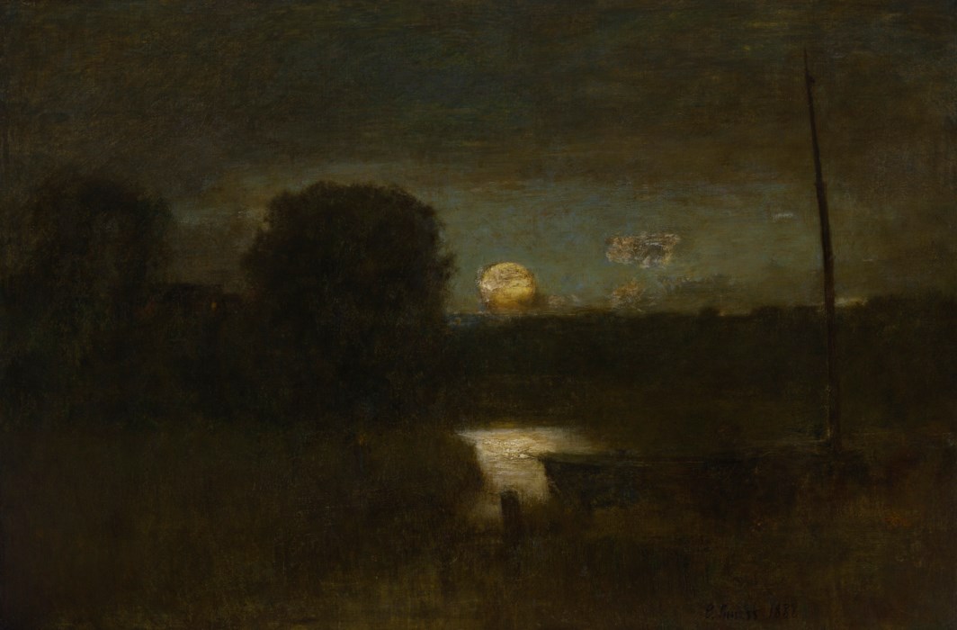 GEORGE INNESS (1825-1894), Moonrise | Christie's