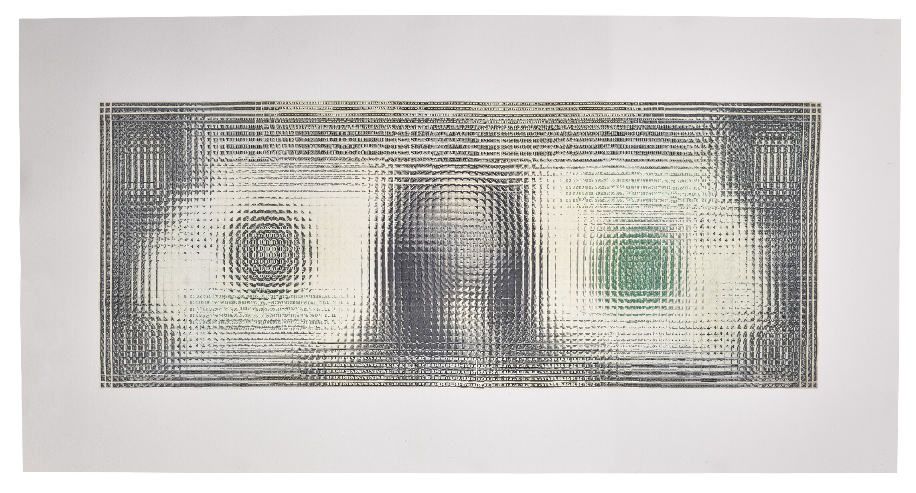 TOM FRIEDMAN (B. 1965), Untitled (Dollar Bill) | Christie’s