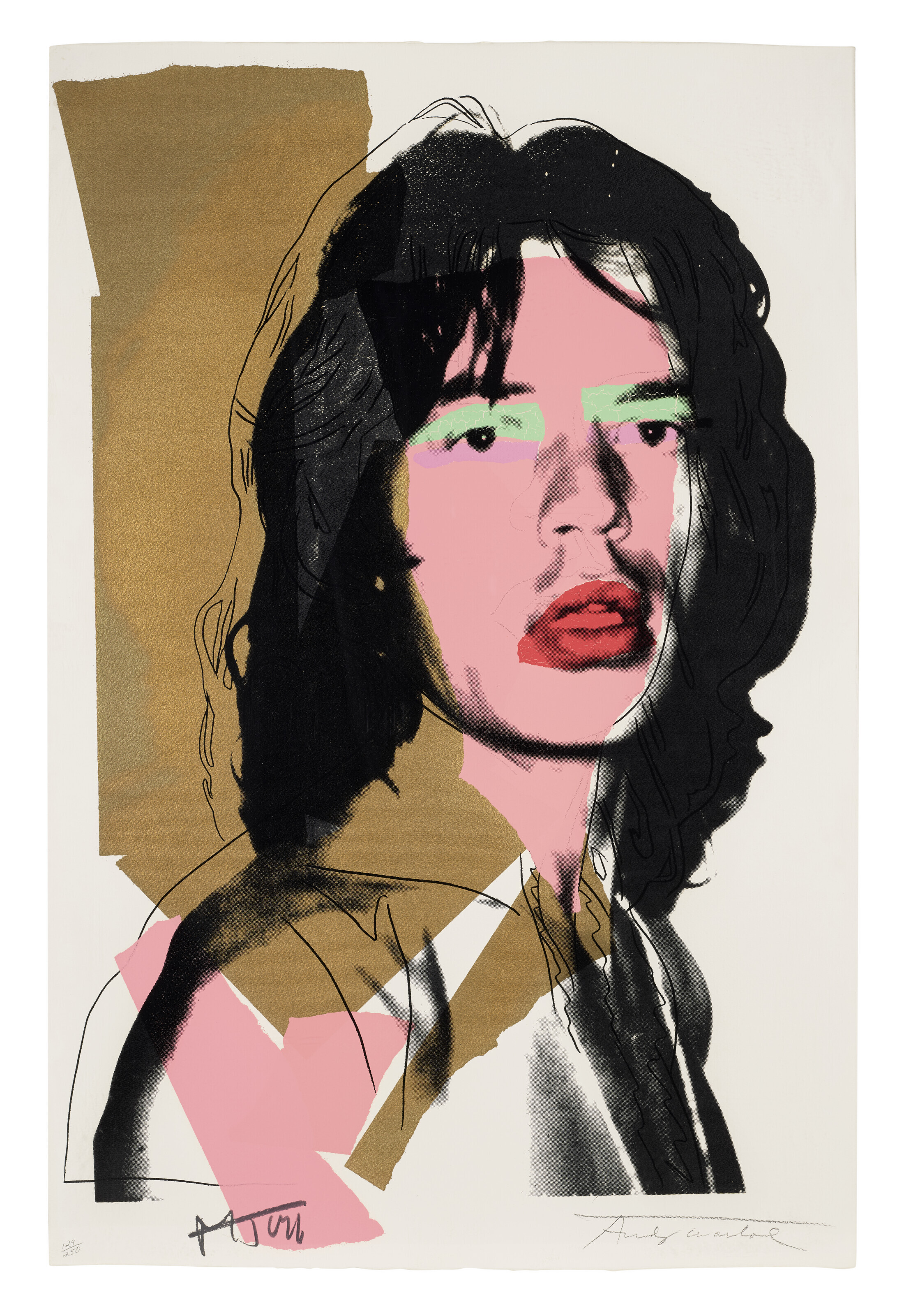 ANDY WARHOL (1928-1987), Mick Jagger: one print | Christie’s