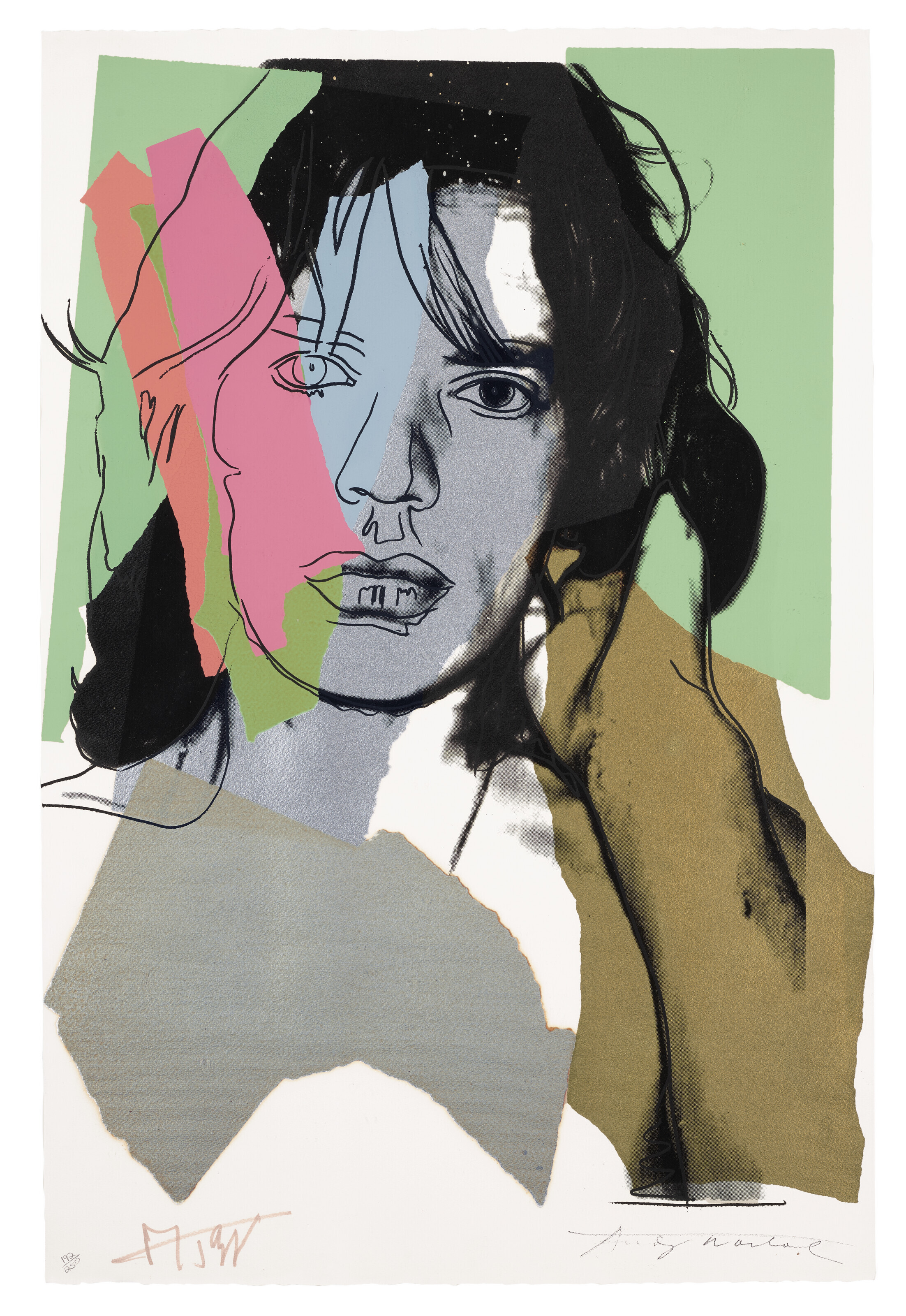 ANDY WARHOL (1928-1987), Mick Jagger: one print | Christie’s