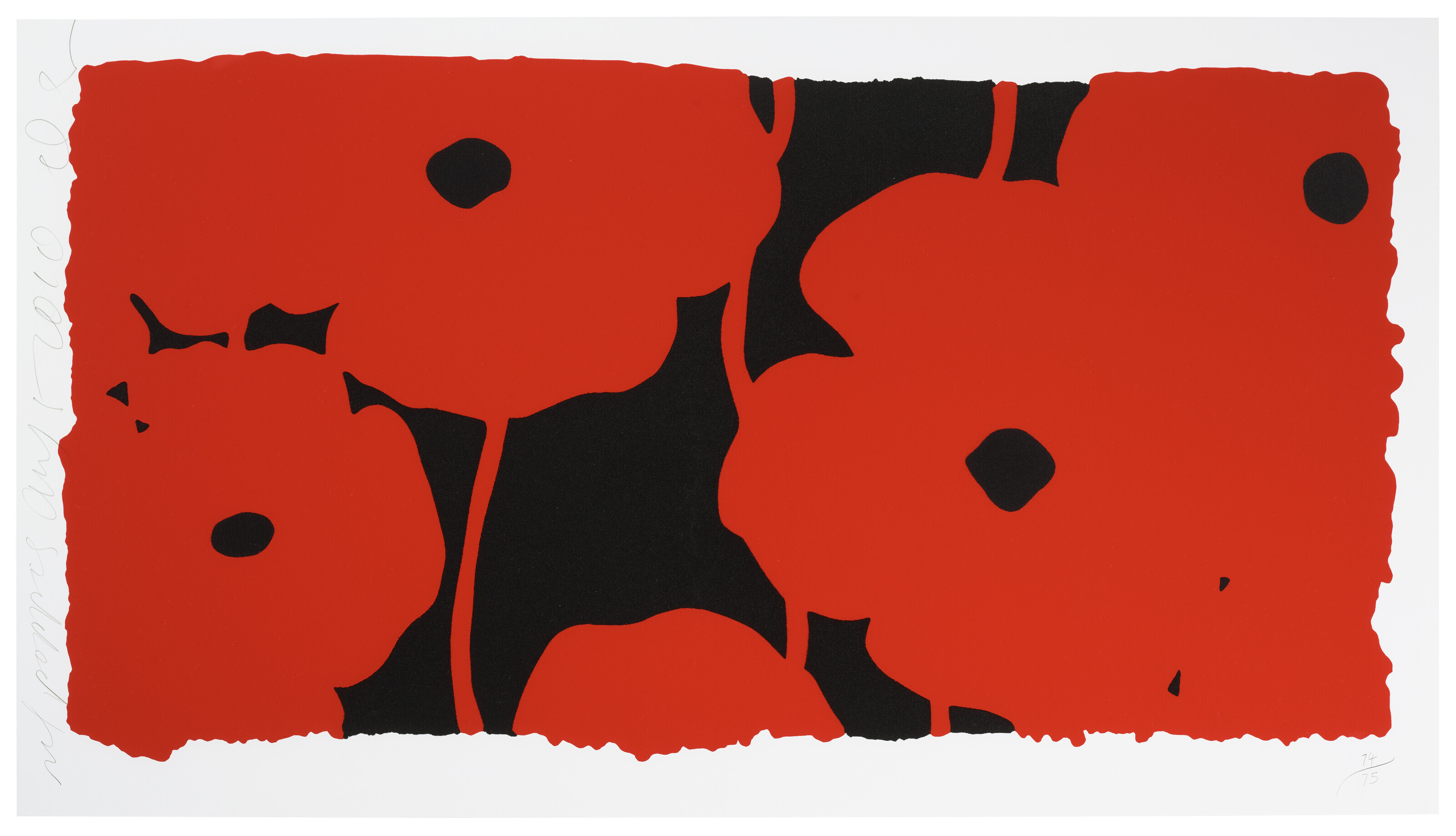 DONALD SULTAN (B. 1951), Eight Poppies | Christie’s