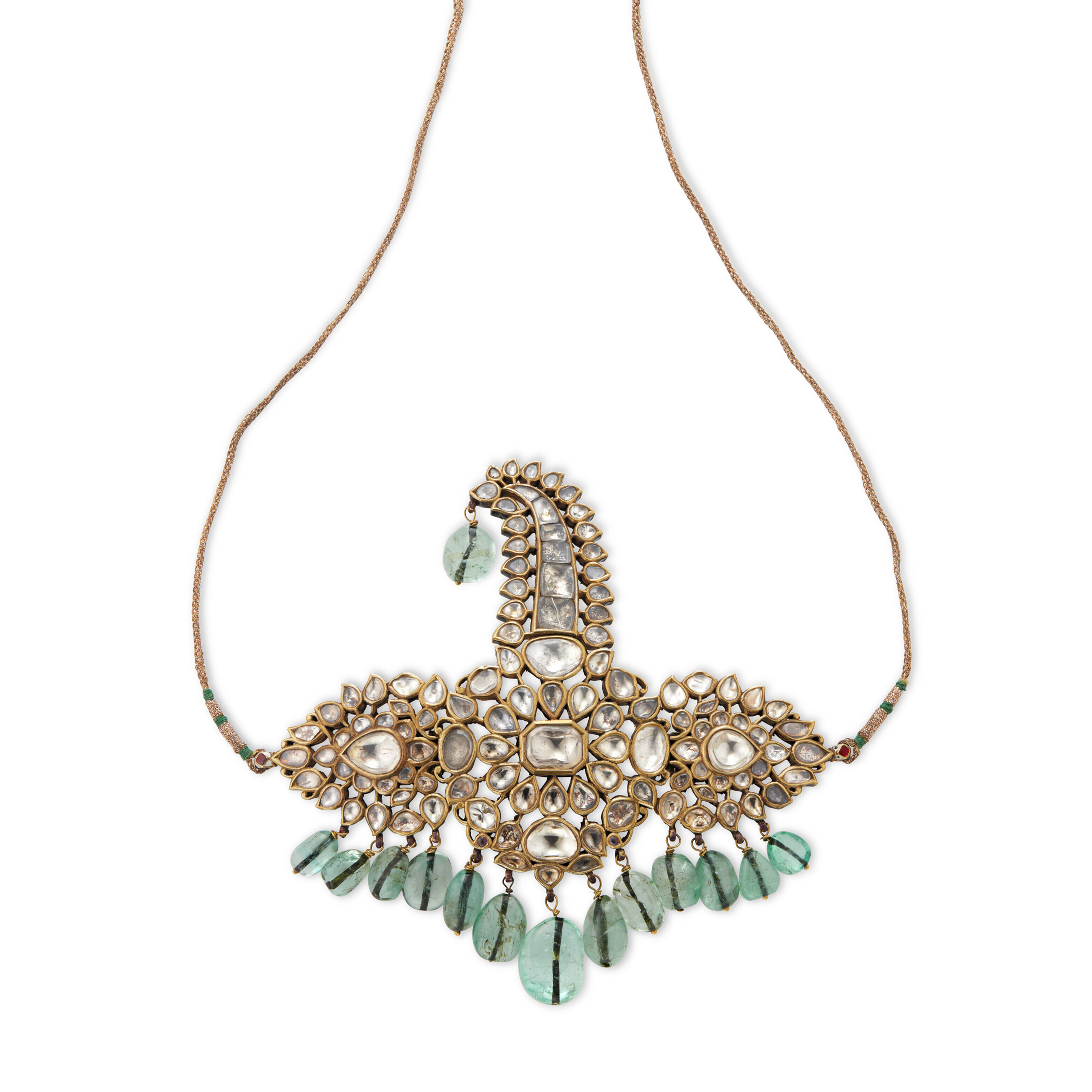 AN INDIAN MULTI-GEM AND ENAMEL SARPECH, | Christie’s