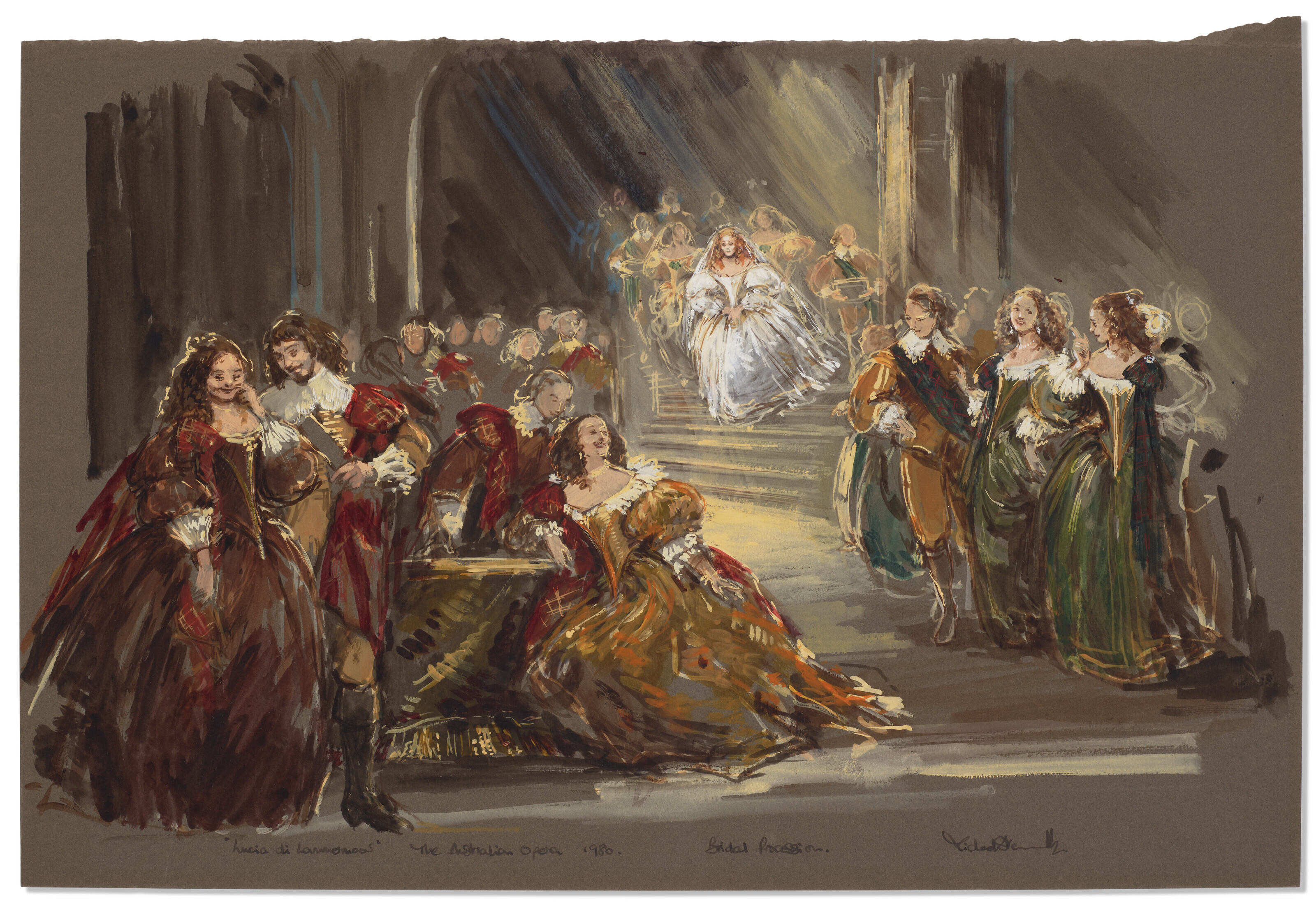 MICHAEL STENNETT (BRITISH, 1946-2000), Lucia di Lammermoor | Christie’s