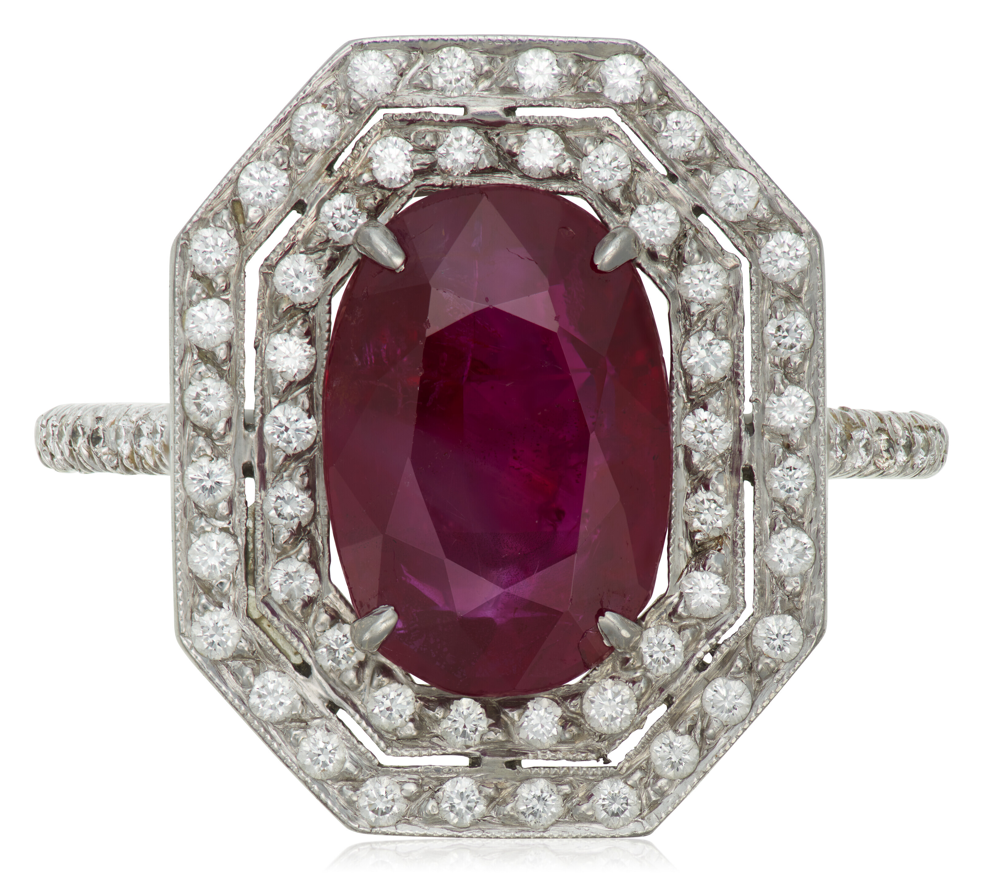 RUBY AND DIAMOND RING, | Christie’s