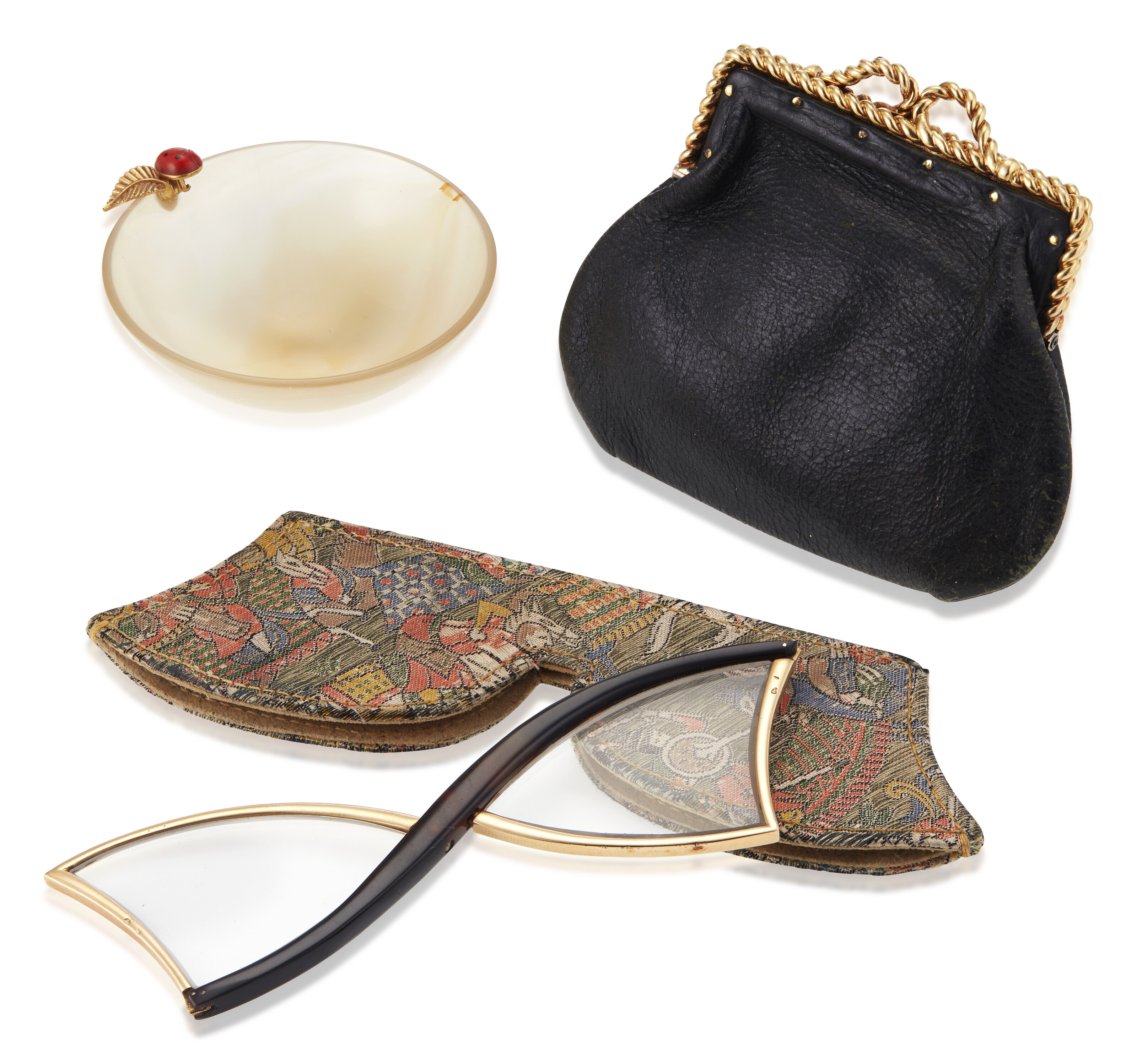 NO RESERVE | MELLERIO DITS MELLER EYEGLASSES, MARCHAK BOWL AND HERMÈS ...