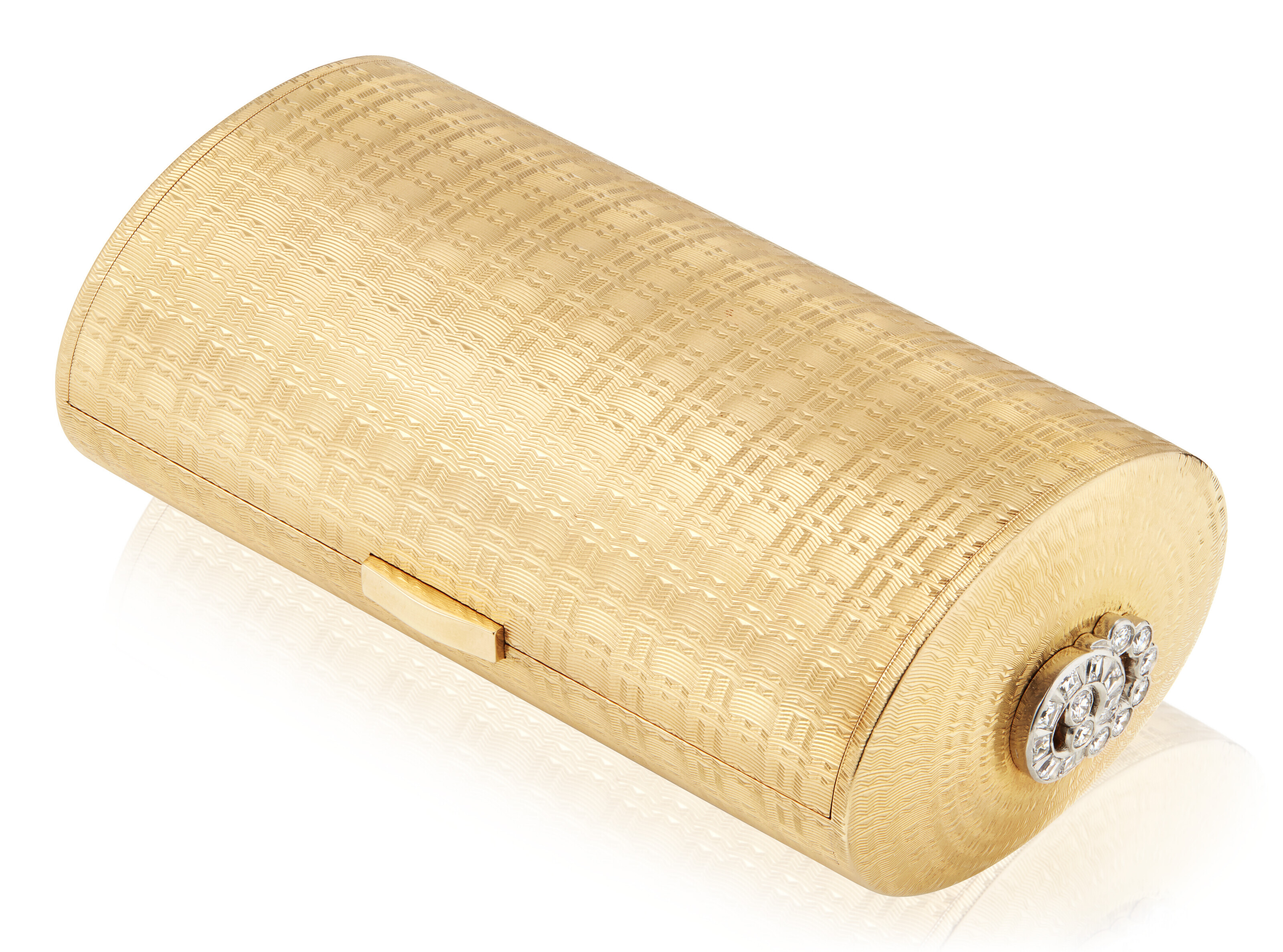 NO RESERVE | CARTIER DIAMOND AND GOLD VANITY CASE, | Christie’s