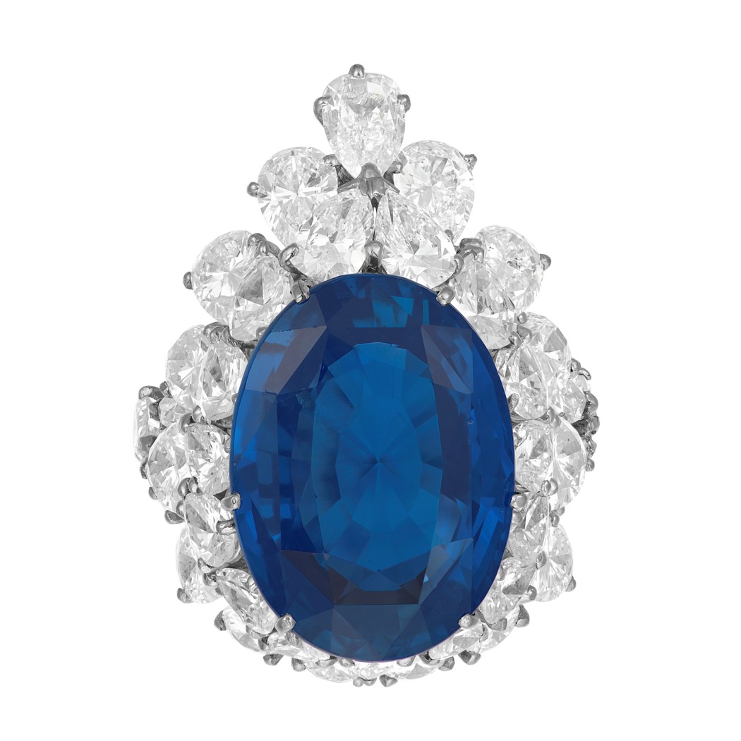 ALEXANDRE REZA SAPPHIRE AND DIAMOND RING | Christie's