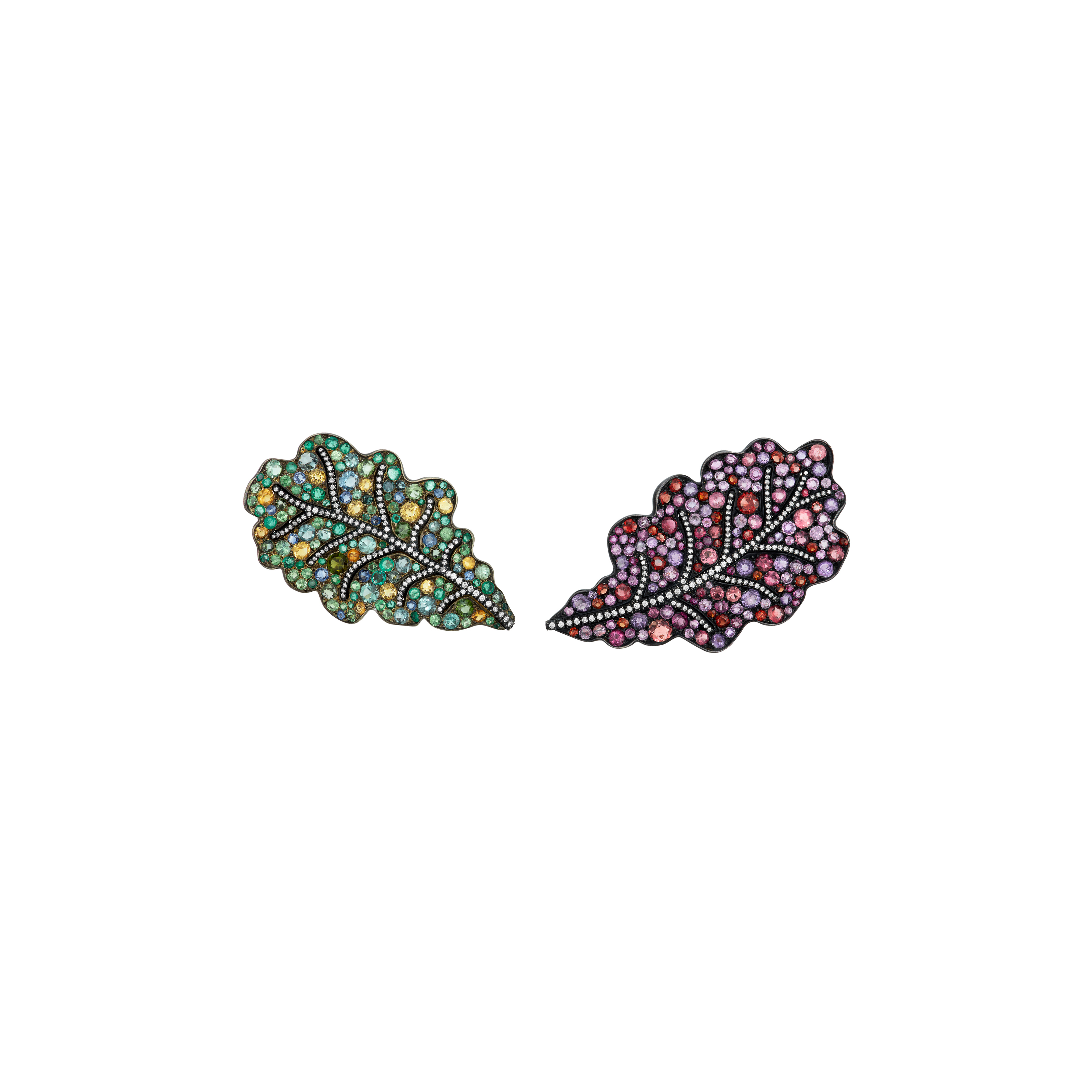 JAR SPINEL AND RUBY SHELL BROOCH | Christie's
