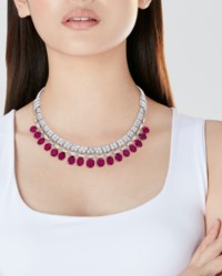 CARTIER RUBY AND DIAMOND NECKLACE | Christie's