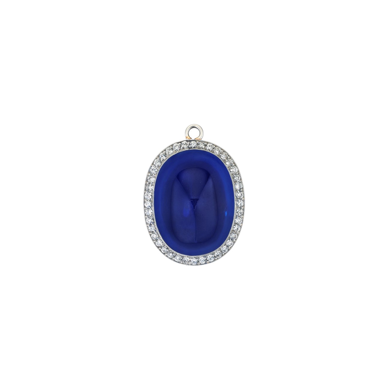 ART DECO SAPPHIRE AND DIAMOND PENDANT | Christie's