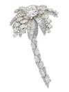 AN ELEGANT DIAMOND 'PALM-TREE' BROOCH MOUNTED BY CARTIER | Christie's