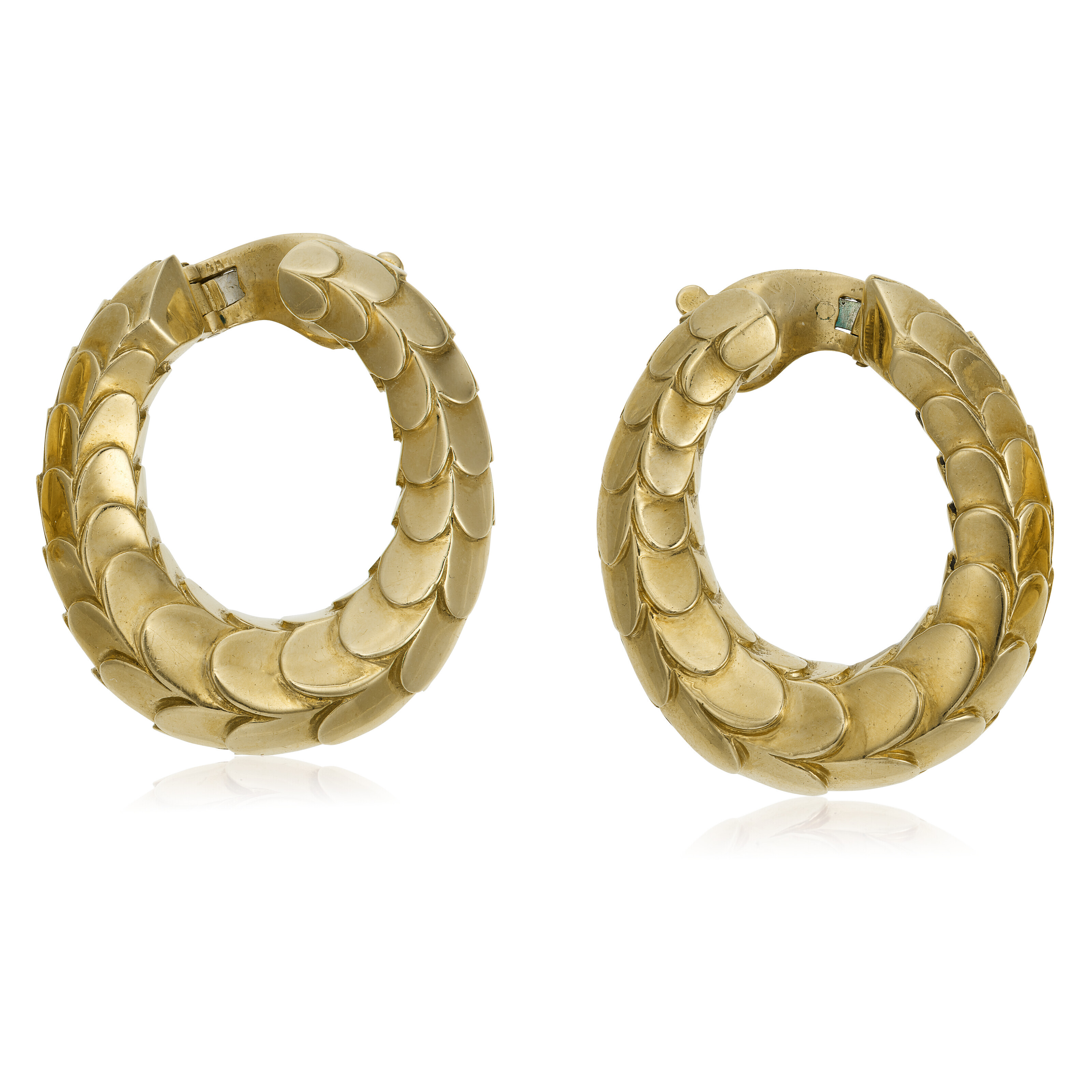 NO RESERVE | CARTIER GOLD HOOPS, | Christie’s