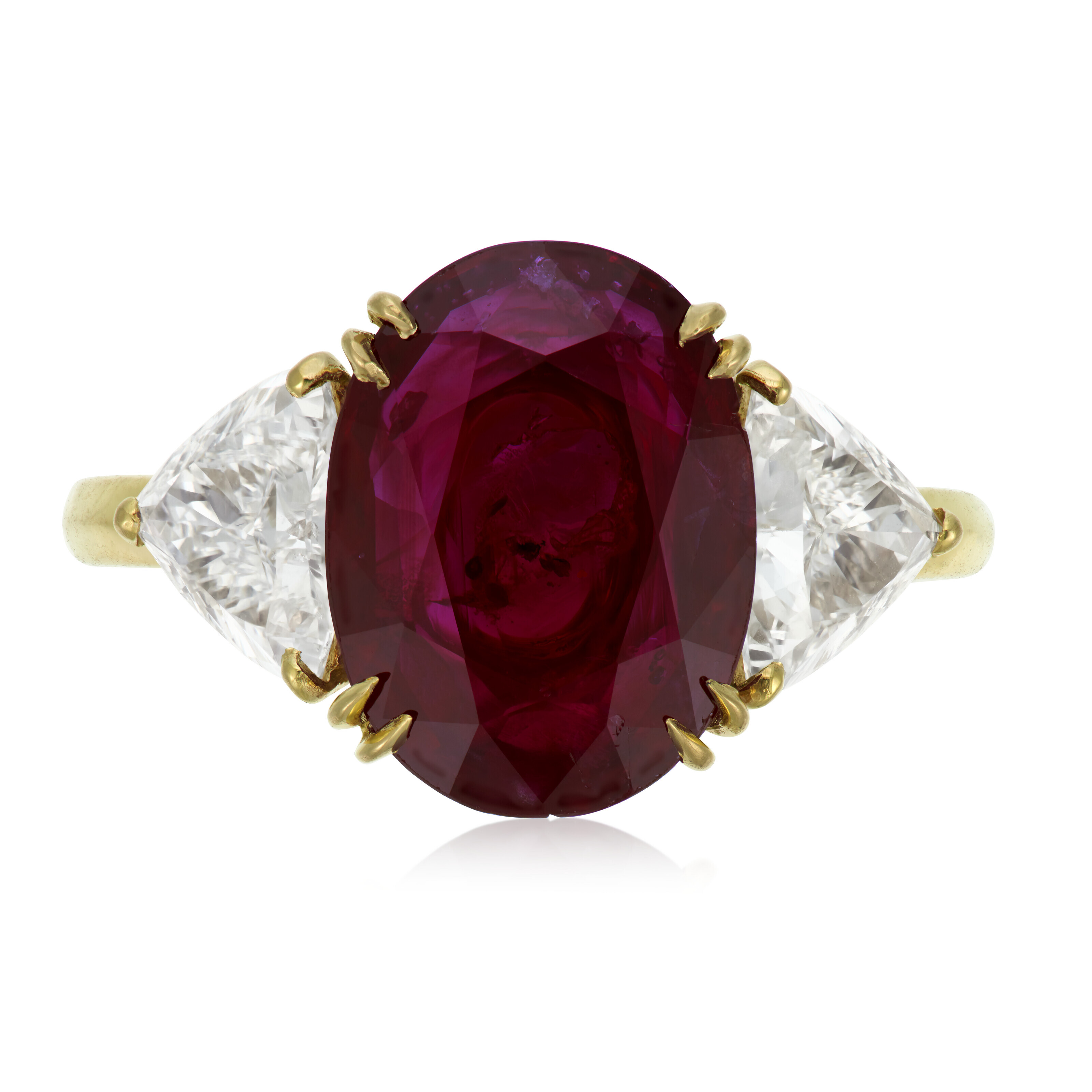 NO RESERVE | REZA RUBY AND DIAMOND RING, | Christie’s
