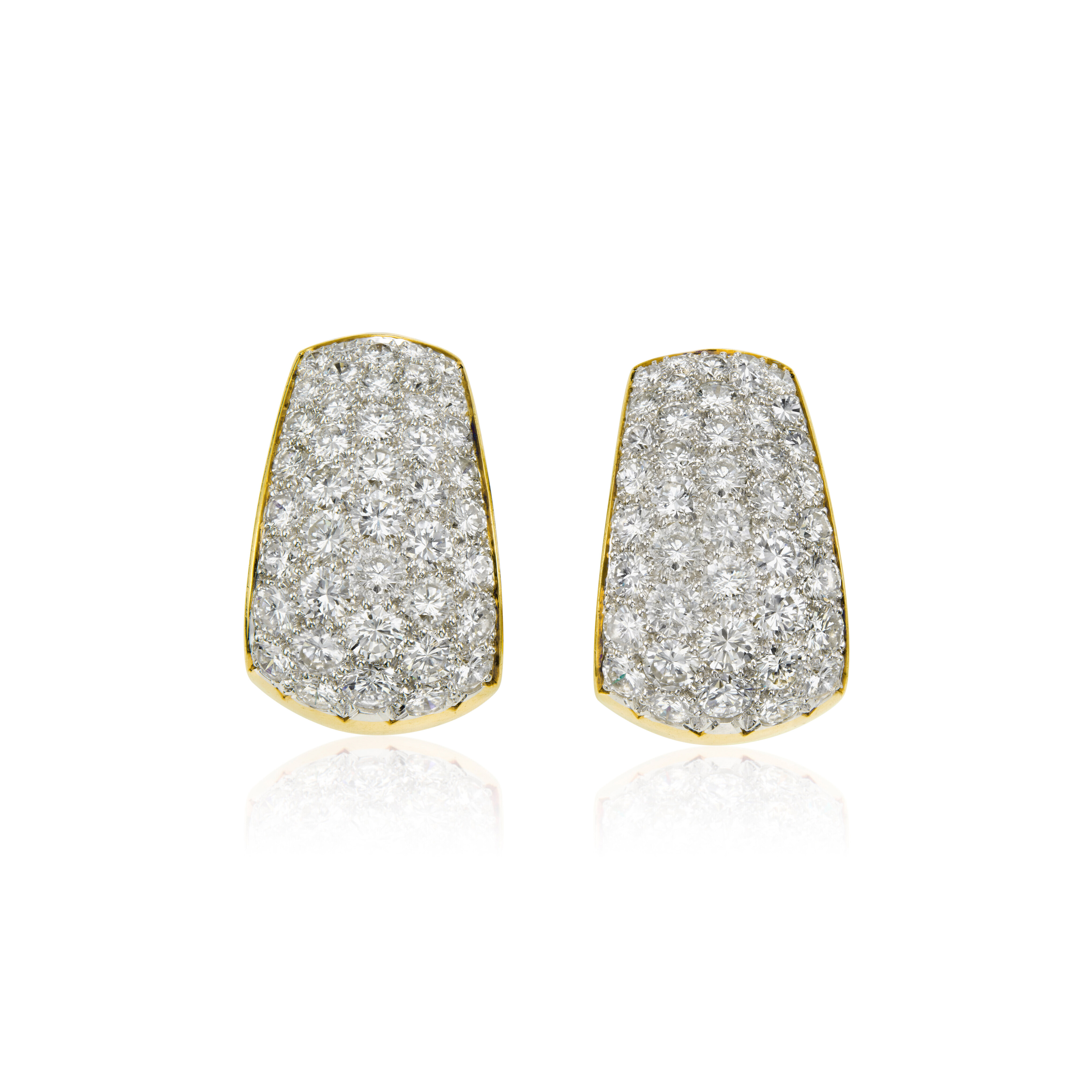NO RESERVE | DAVID WEBB DIAMOND EARRINGS, | Christie’s