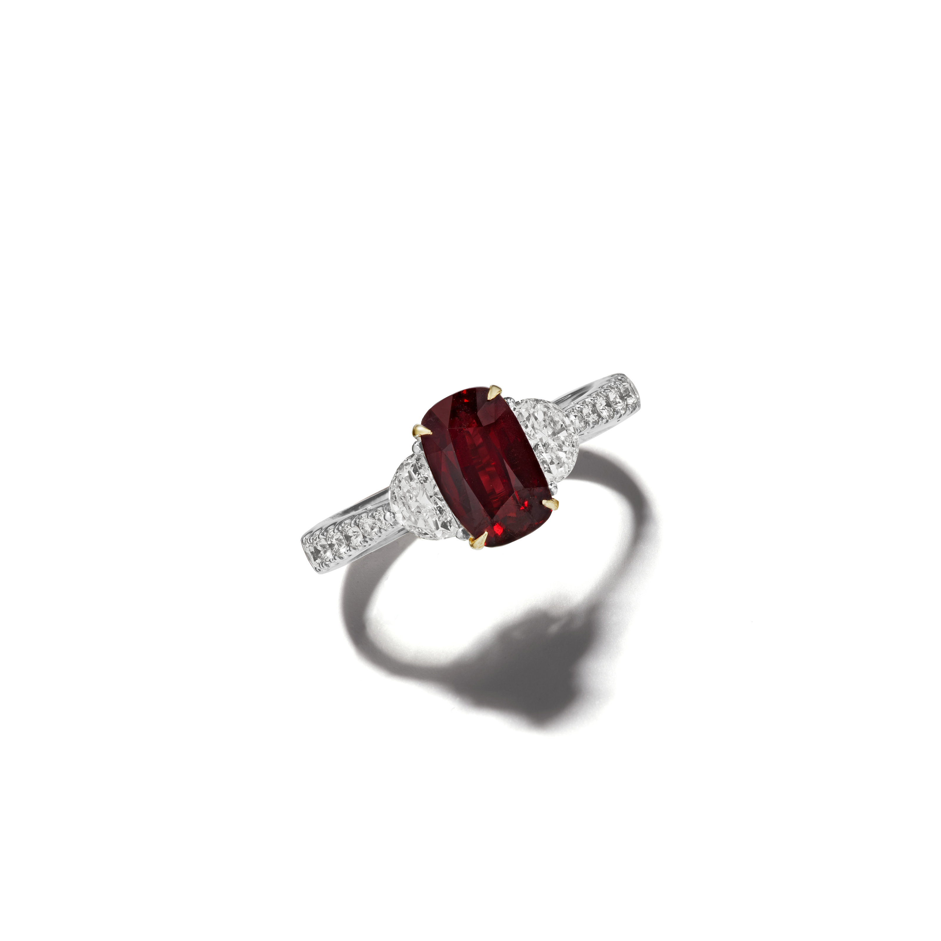 RUBY AND DIAMOND RING, | Christie’s