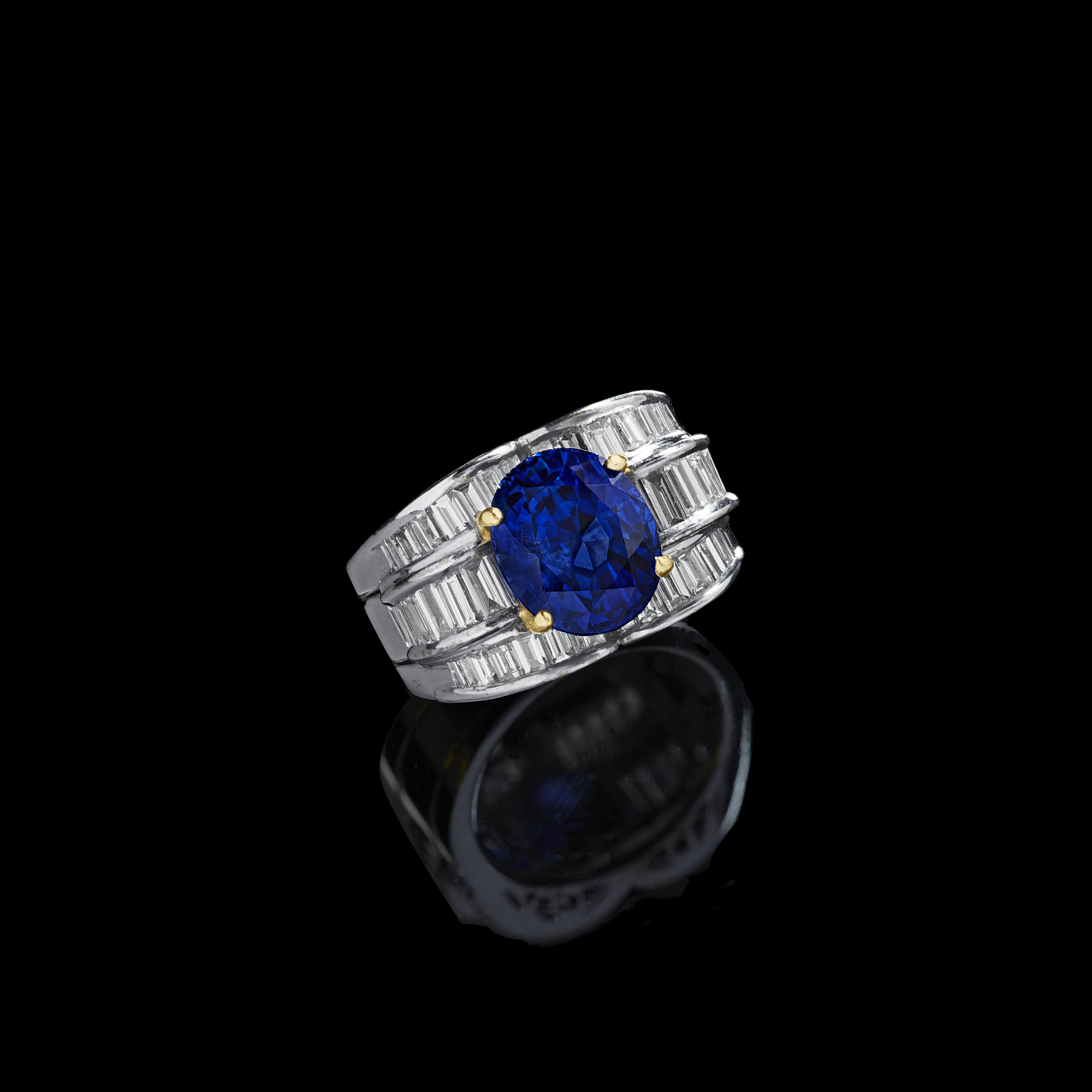 NO RESERVE | PAUL FLATO SAPPHIRE AND DIAMOND RING, | Christie’s