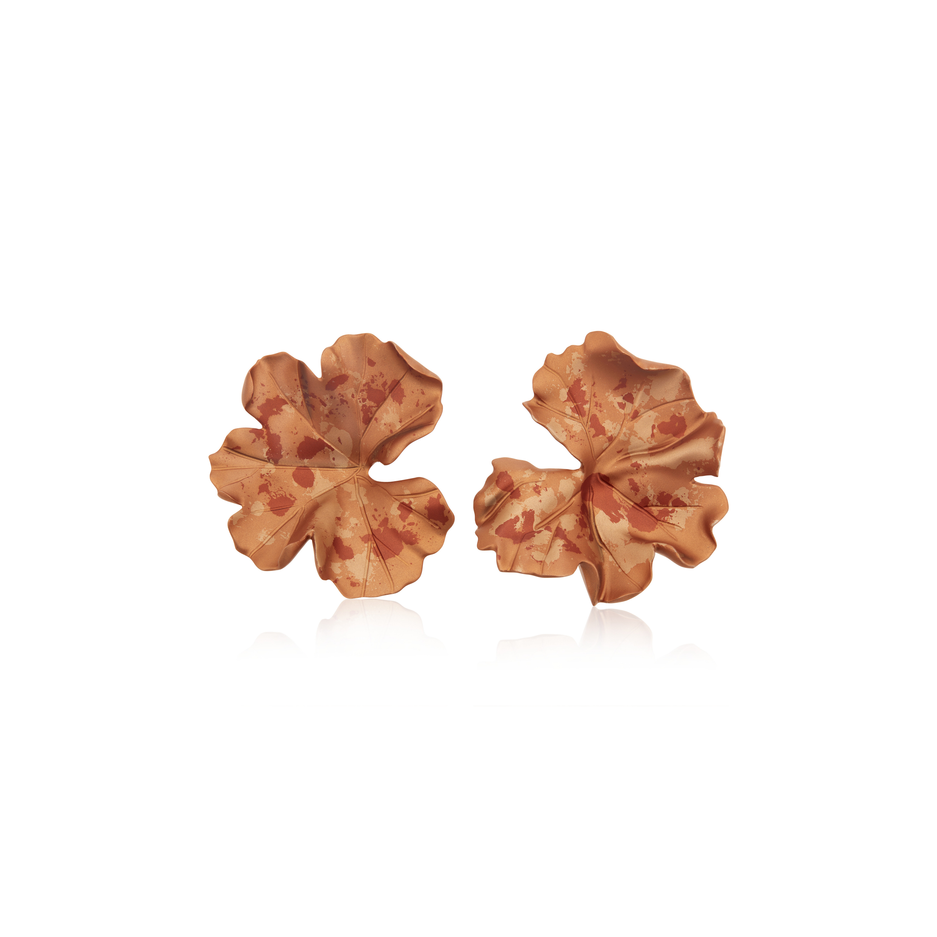 JAR ALUMINUM 'GERANIUM' EARRINGS, | Christie’s