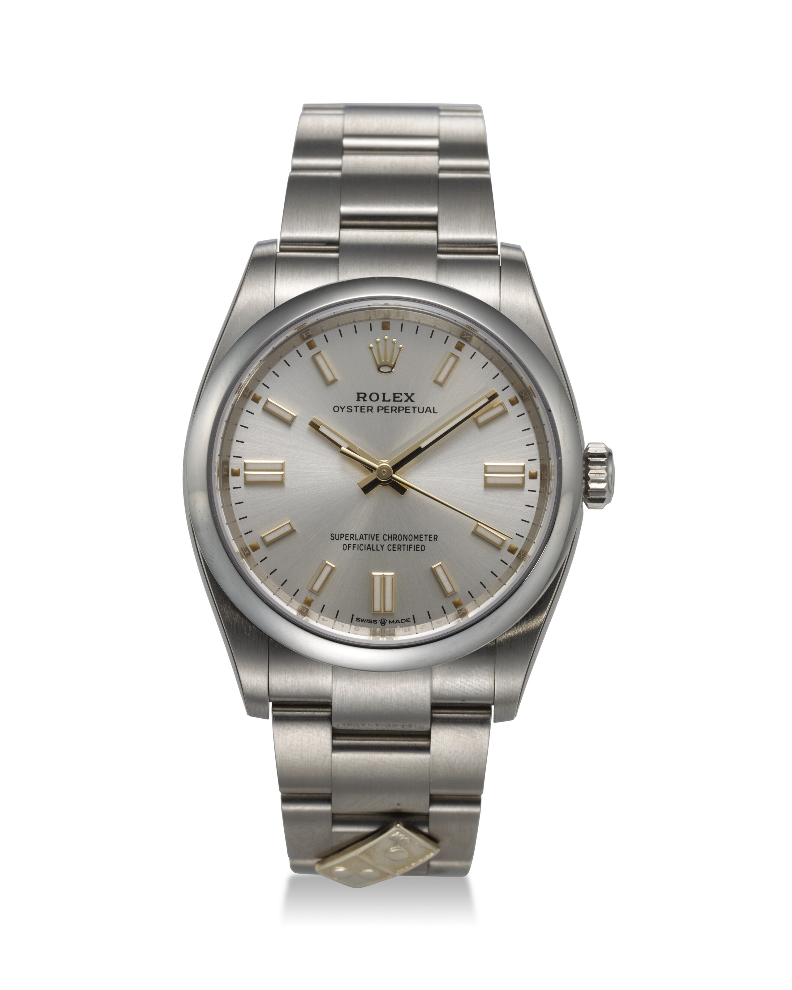 ROLEX, REF. 126000, OYSTER PERPETUAL, DOMINO’S CHALLENGE, A RARE STEEL ...