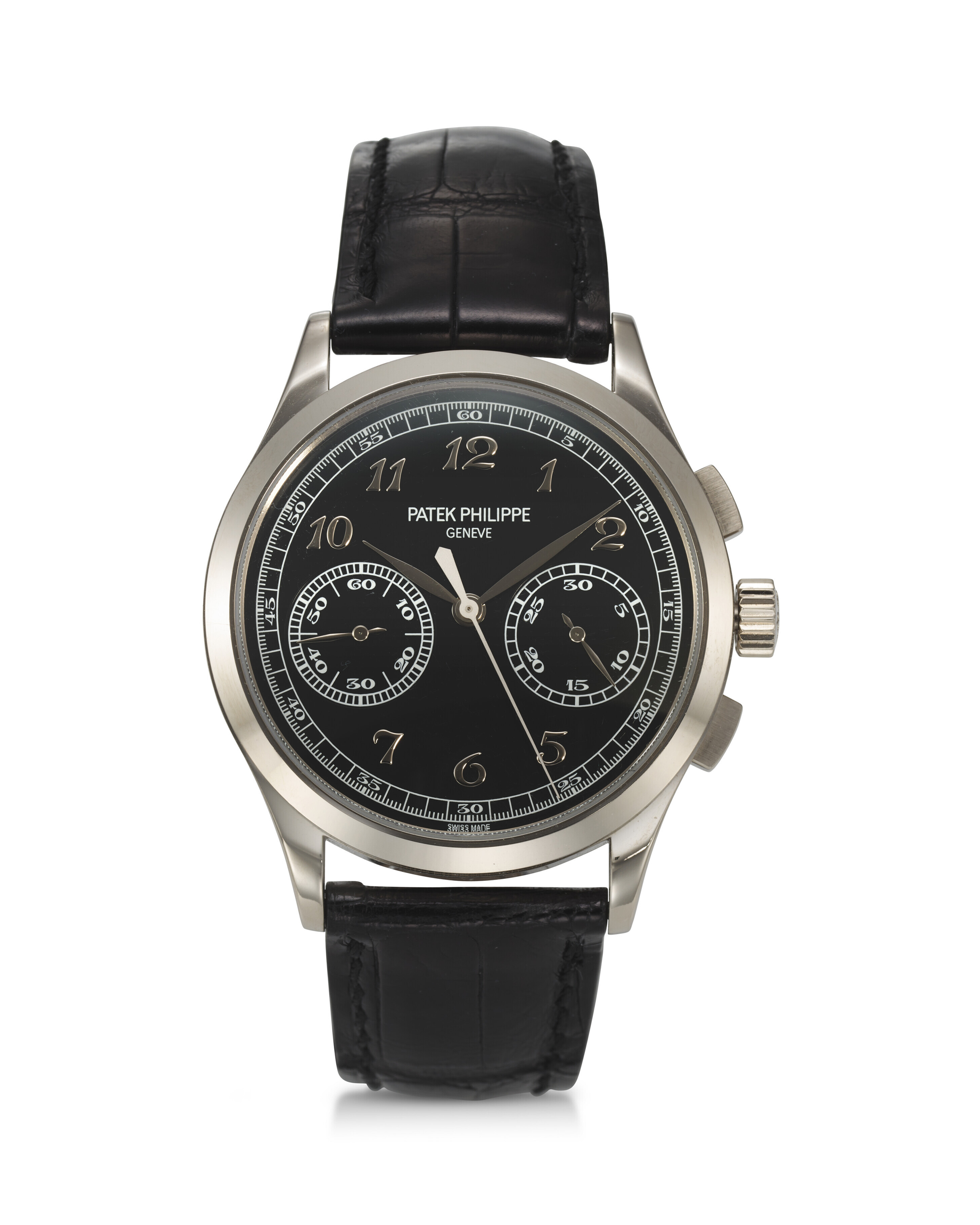 PATEK PHILIPPE, REF. 5170G-010, A FINE 18K WHITE GOLD CHRONOGRAPH ...
