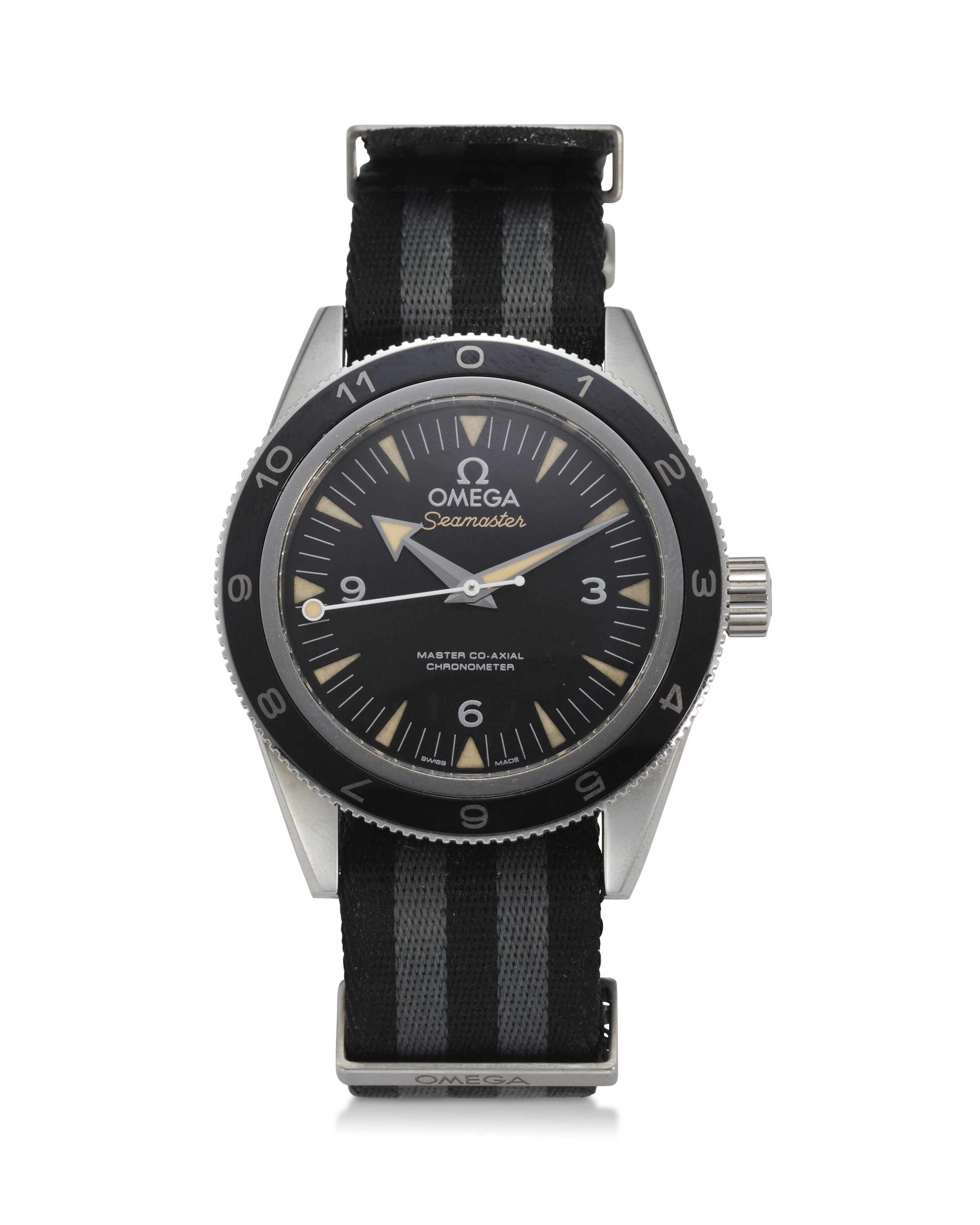 OMEGA, SEAMASTER, “SPECTRE”, A STEEL WRISTWATCH WITH CENTER SECONDS, A ...