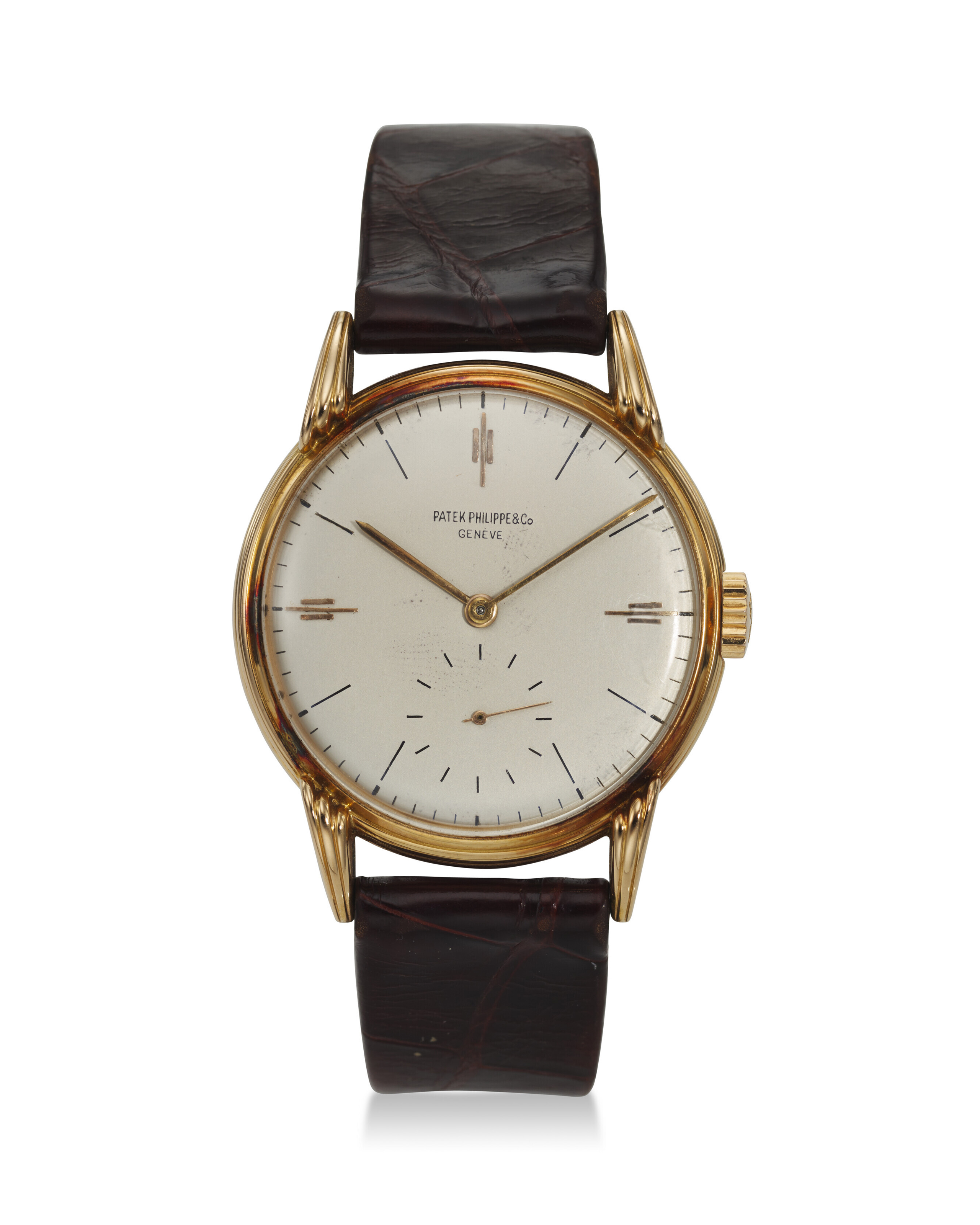 PATEK PHILIPPE, REF. 2405, CALATRAVA, A FINE 18K ROSE GOLD WRISTWATCH ...
