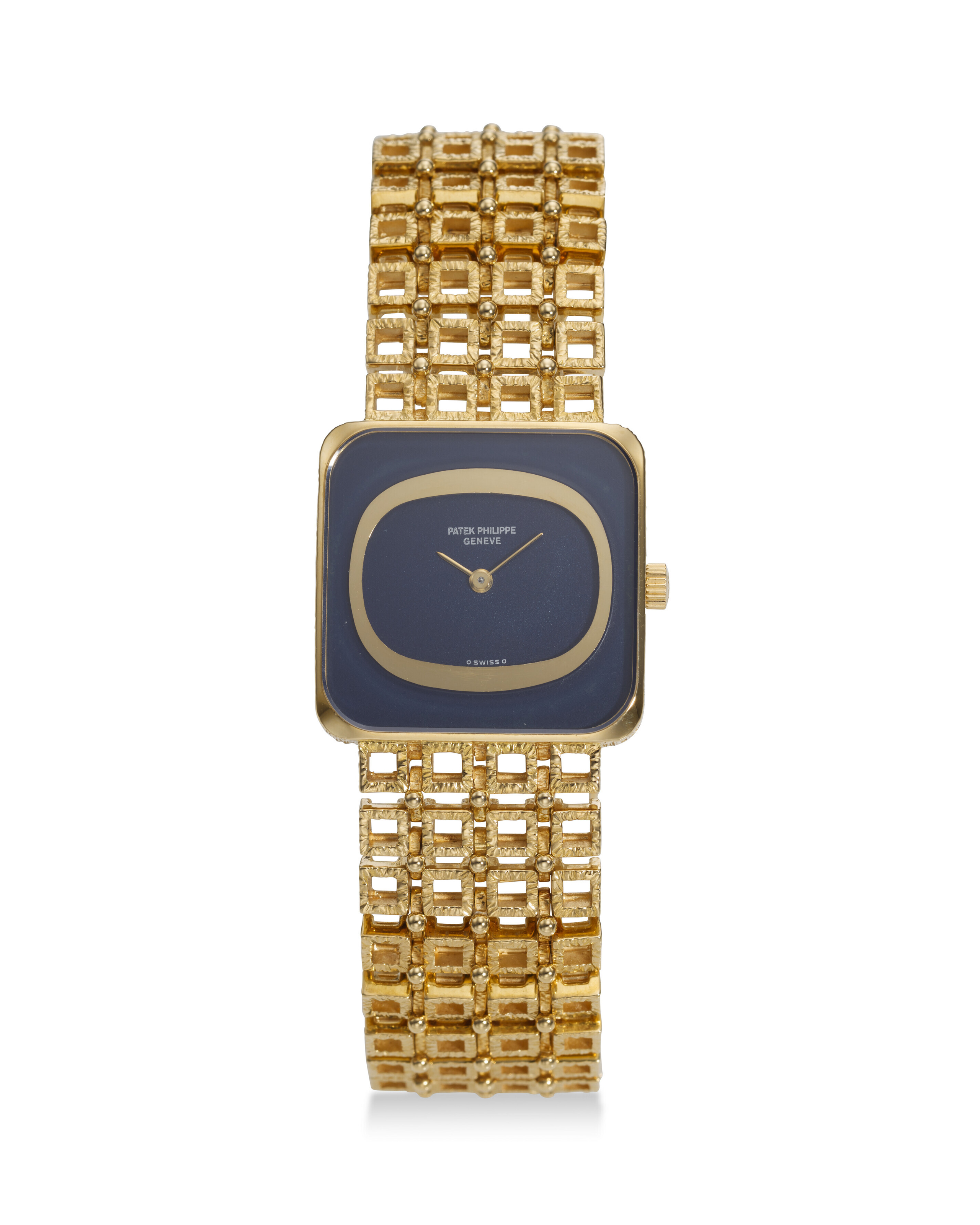 PATEK PHILIPPE, REF. 4183/1J-200, A FINE 18K YELLOW GOLD BRACELET WATCH ...