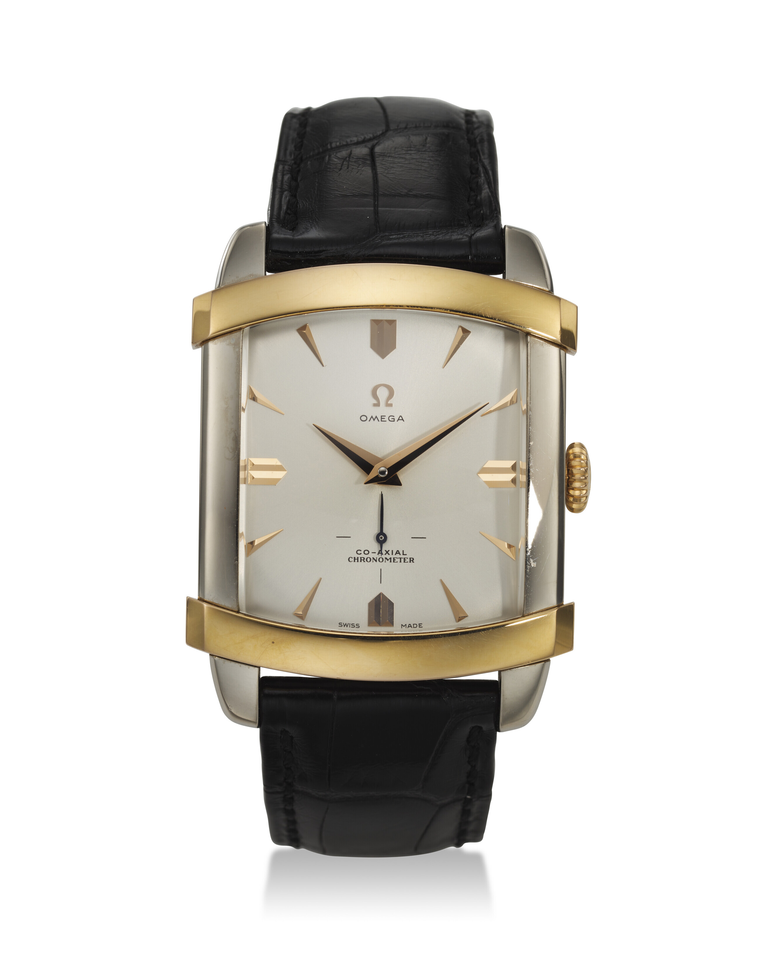 OMEGA, REF. 5705.30.01, MUSEUM COLLECTION N° 6, “TONNEAU REVERSE”, A ...