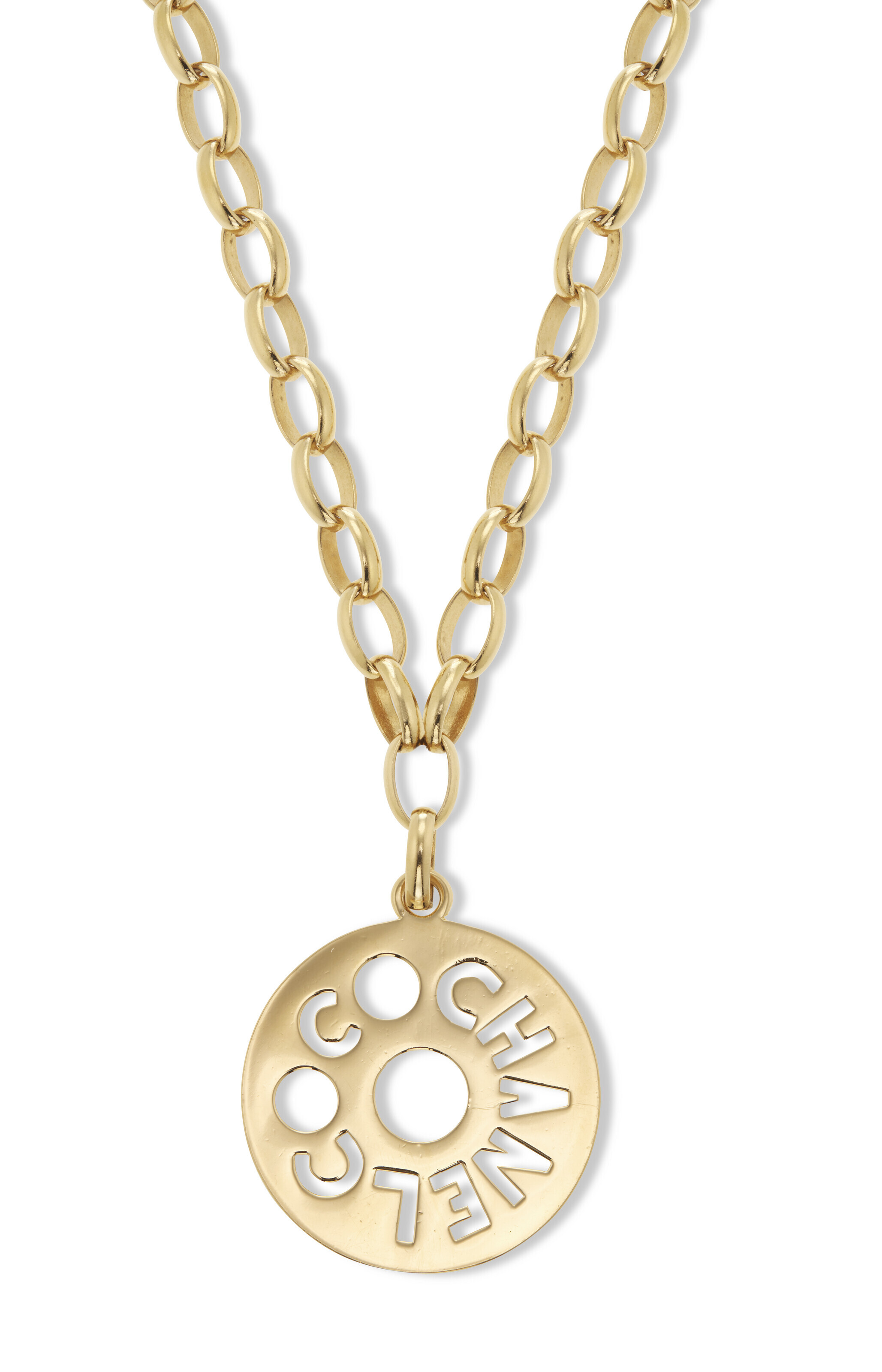 A GOLD MEDALLION PENDANT NECKLACE, CHANEL, CIRCA 1990s | Christie’s