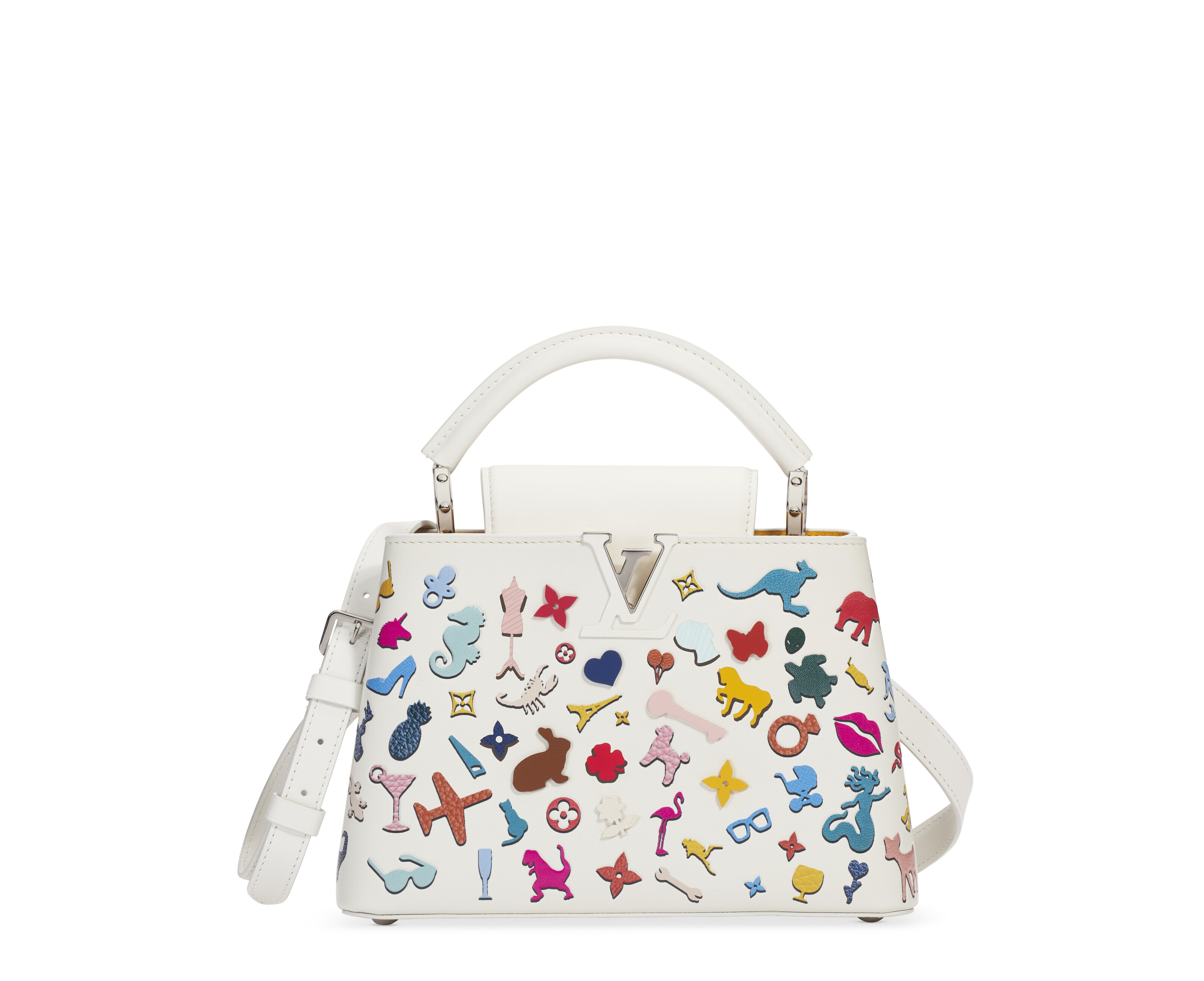 A LIMITED EDITION MULTICOLOR ARTY CAPUCINES BB BY VIK MUNIZ, LOUIS ...