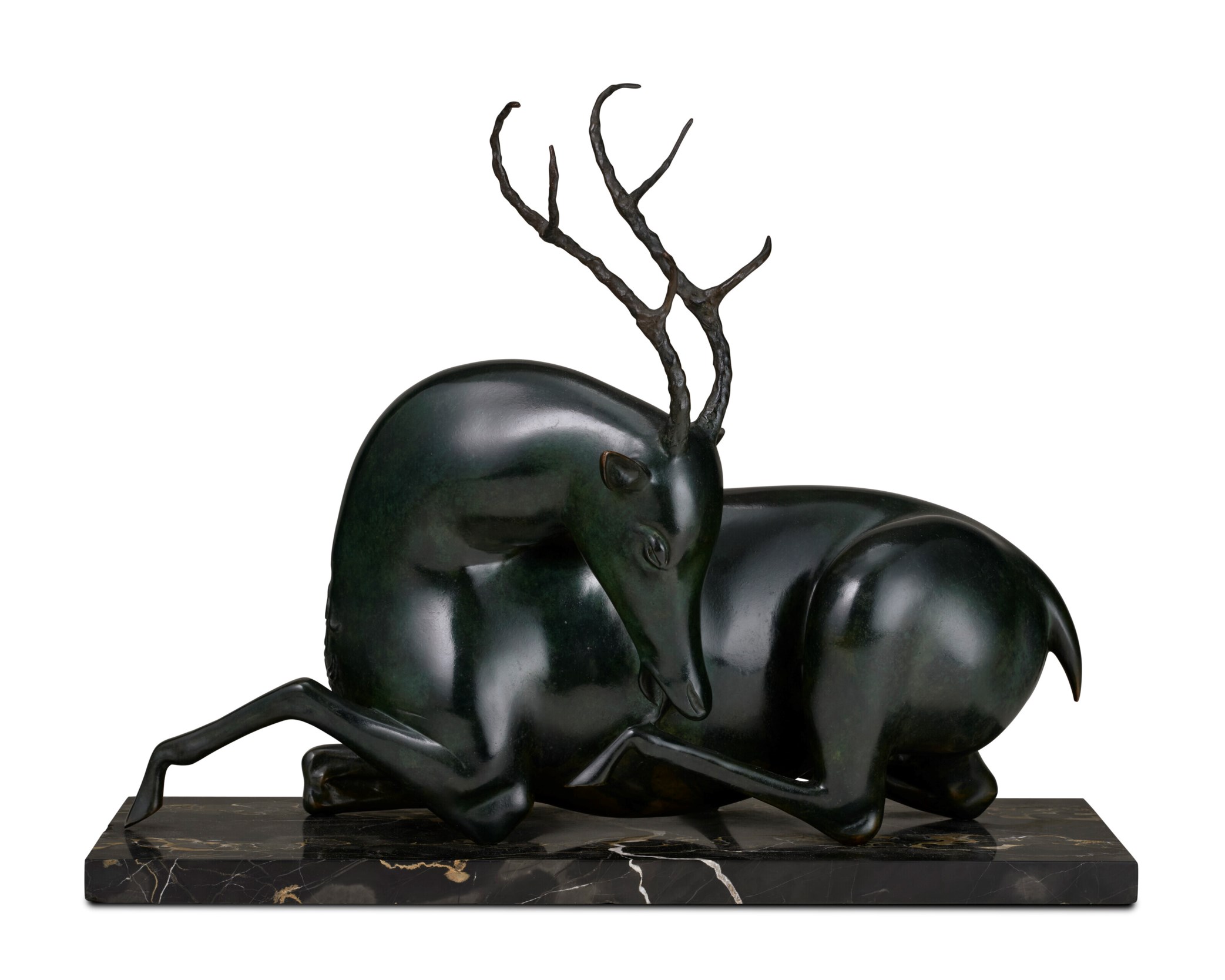 ELIE NADELMAN (1882-1946), Resting Stag | Christie's