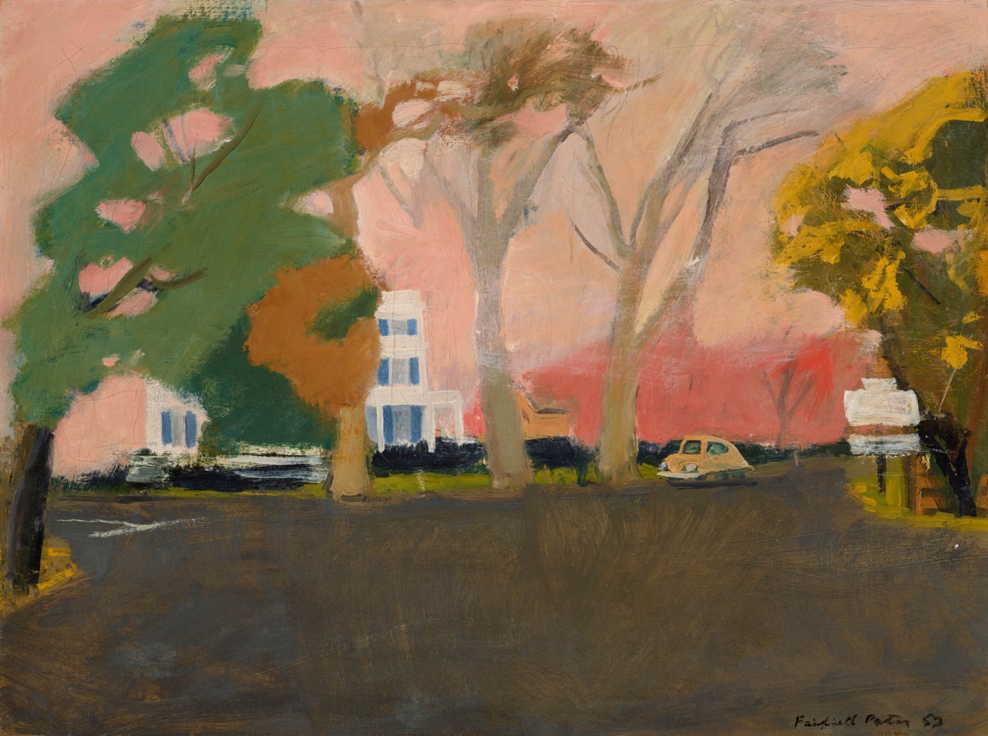 FAIRFIELD PORTER (1907-1975), The Bull's Head, Bridgehampton | Christie's