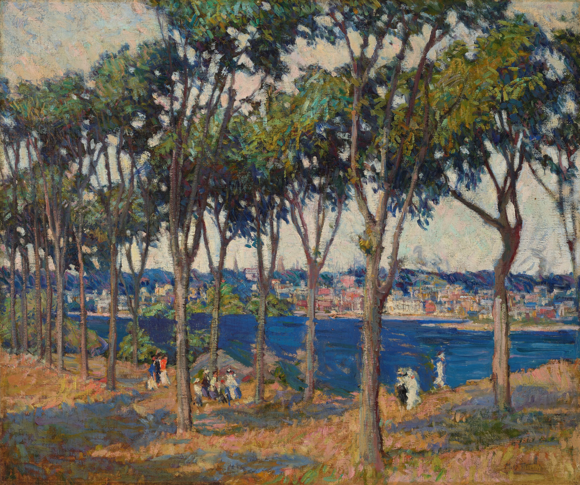 MARY BRADISH TITCOMB (1858-1927), Town Across the Water | Christie's