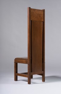 FRANK LLOYD WRIGHT (1867-1959), Rare and Important High-Back Dining ...
