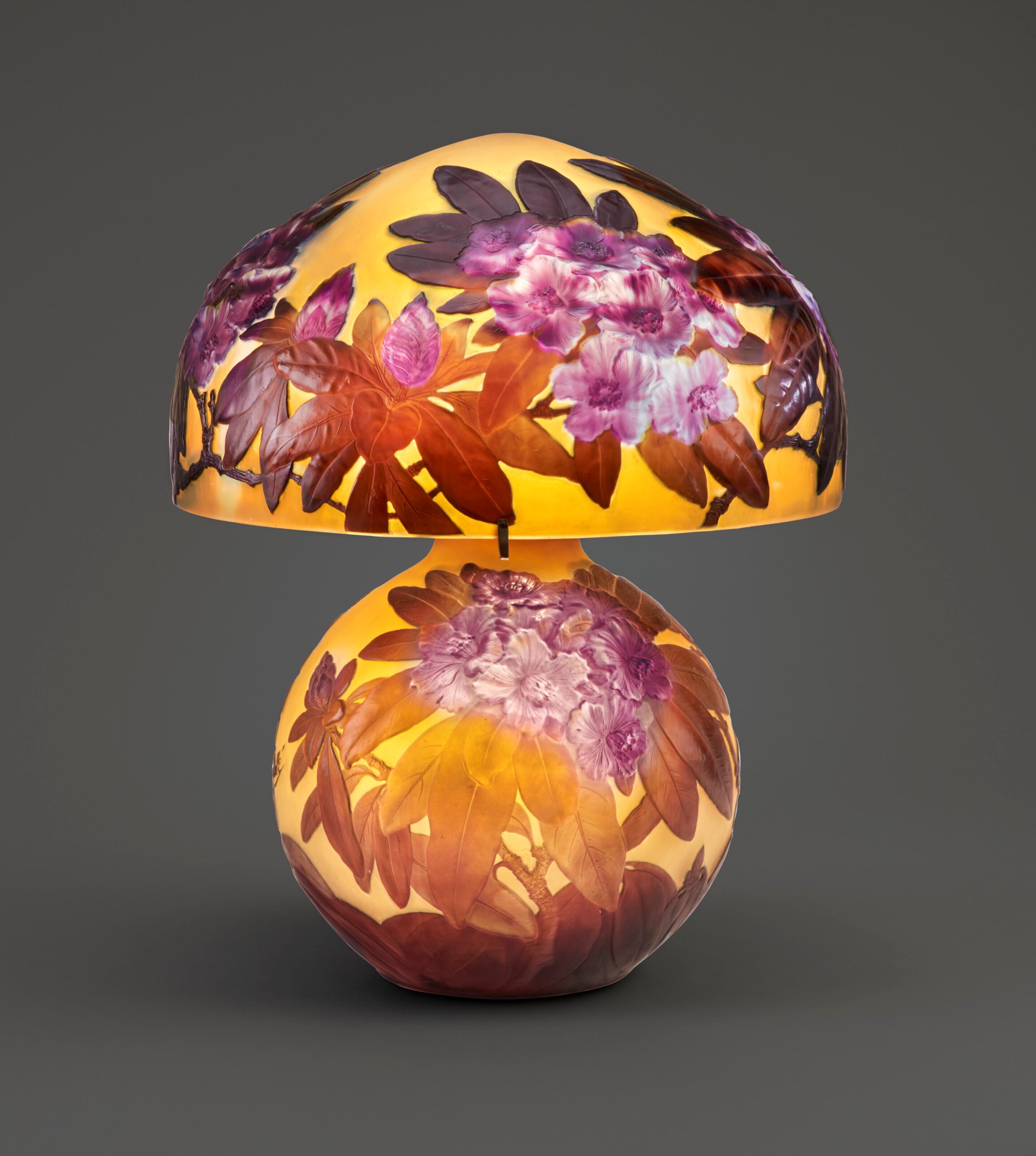 GALLÉ, ‘Rhododendron’ Table Lamp, circa 1925 | Christie's