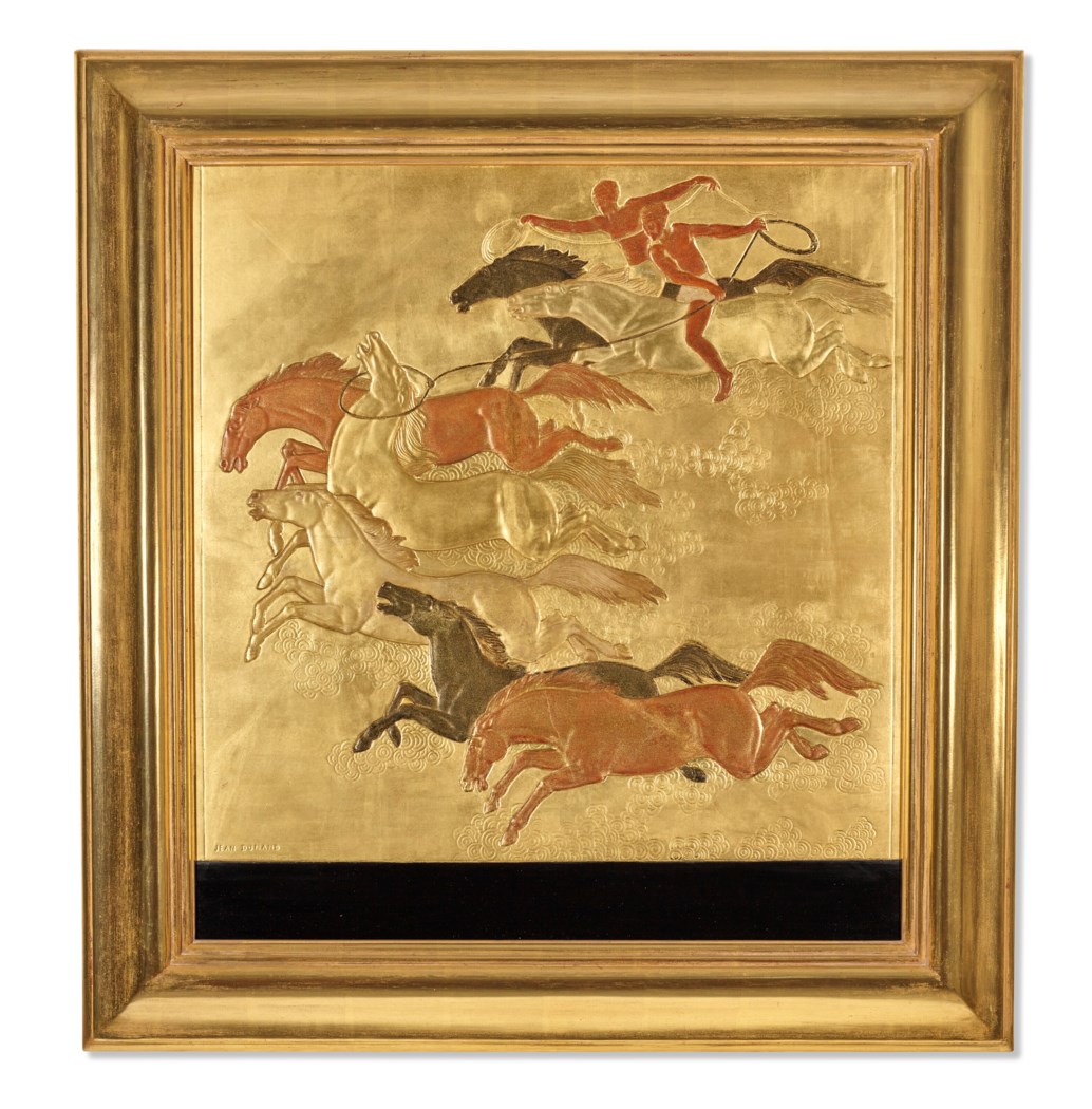 JEAN DUNAND (1877-1942), 'La Conquête du Cheval', circa 1920 | Christie's