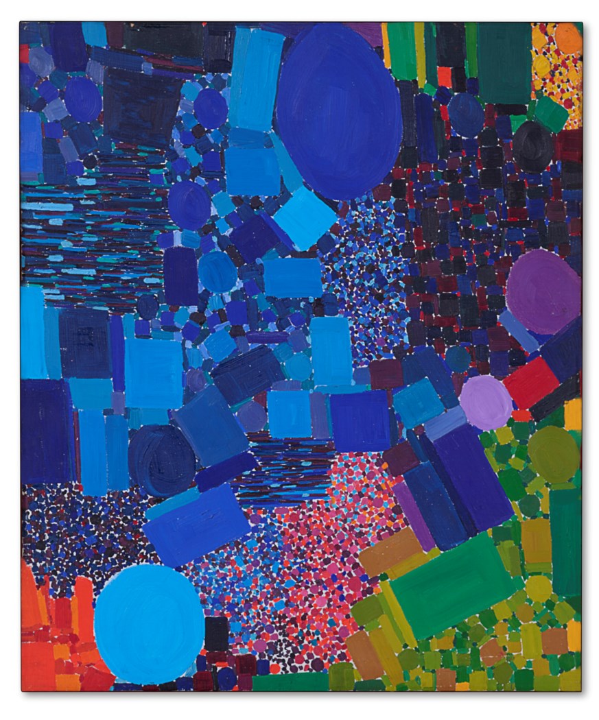 LYNNE DREXLER (1928-1999), Tropic Blue | Christie's