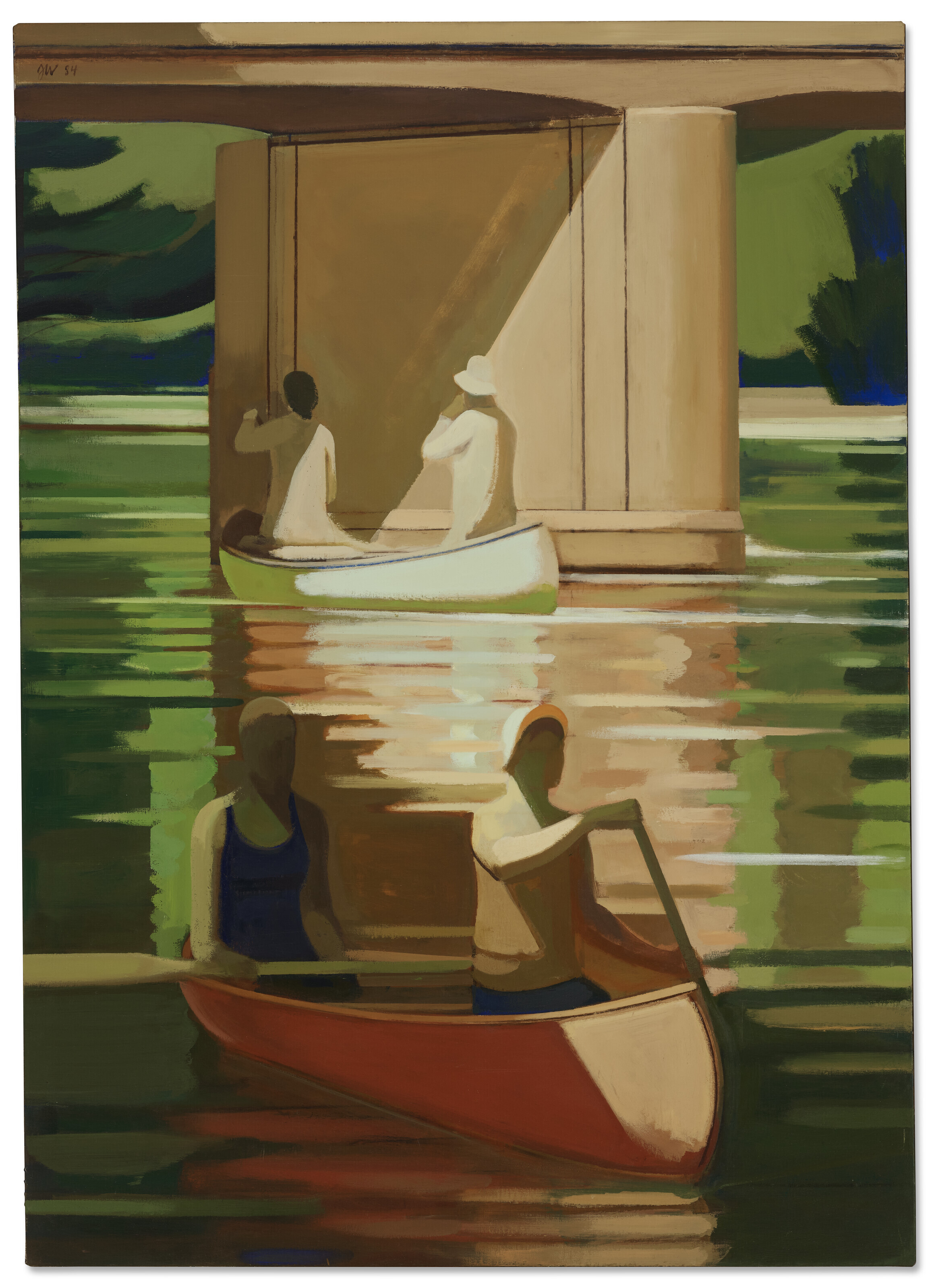 JAMES WEEKS (1922-1998), Boating in the Park | Christie’s