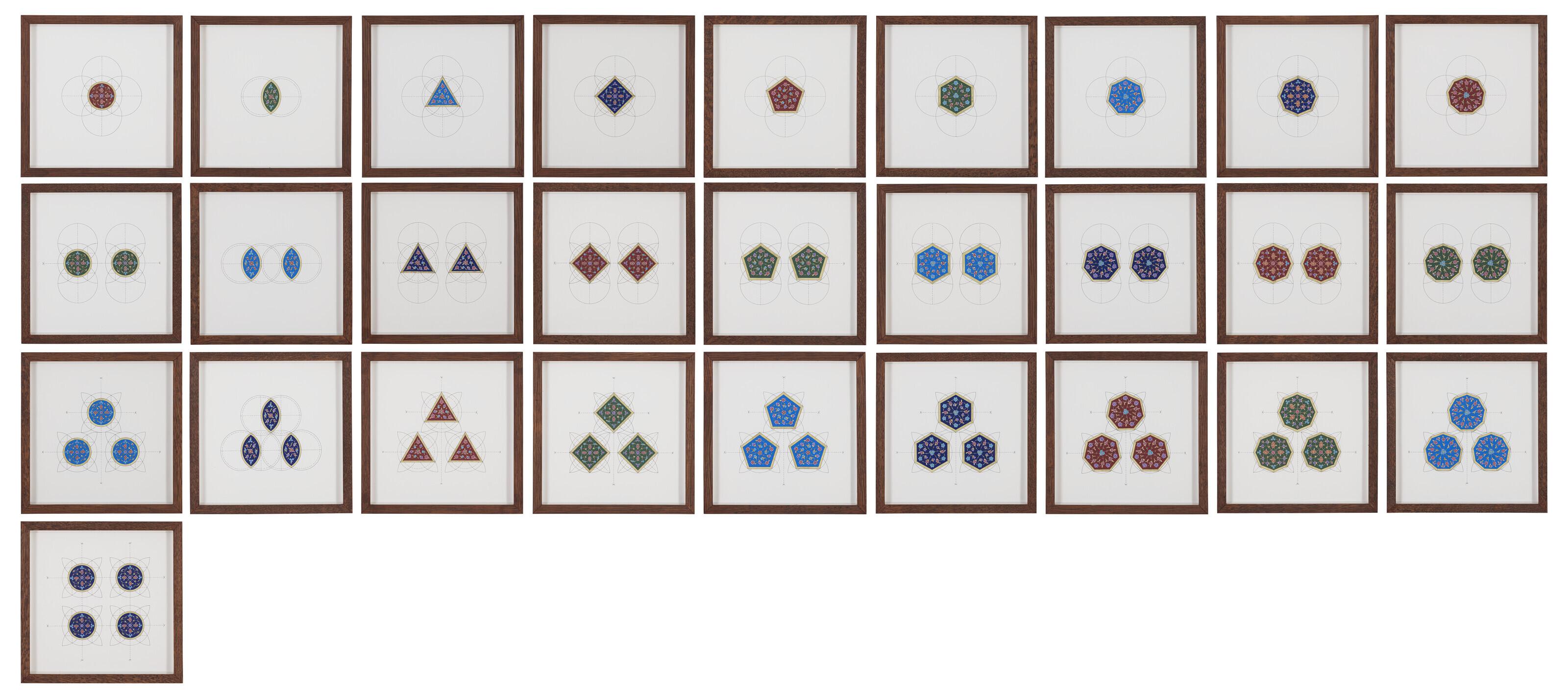 DANA AWARTANI (B. 1987), Abjad Hawaz Series | Christie’s