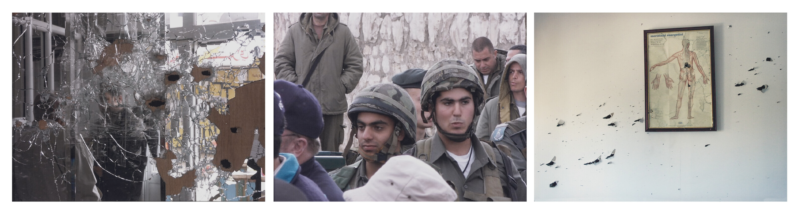 EMILY JACIR (B. 1970), Bank mirror, Ramallah, April 22, 2002; Israeli ...