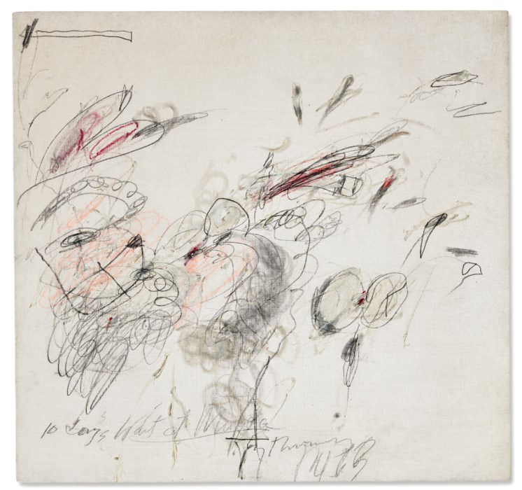 CY TWOMBLY (1928-2011), 10 Day Wait at Mugda | Christie's