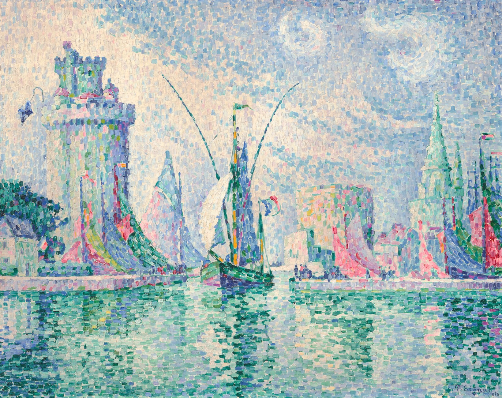PAUL SIGNAC (1863-1935), Les tours vertes, la Rochelle | Christie's