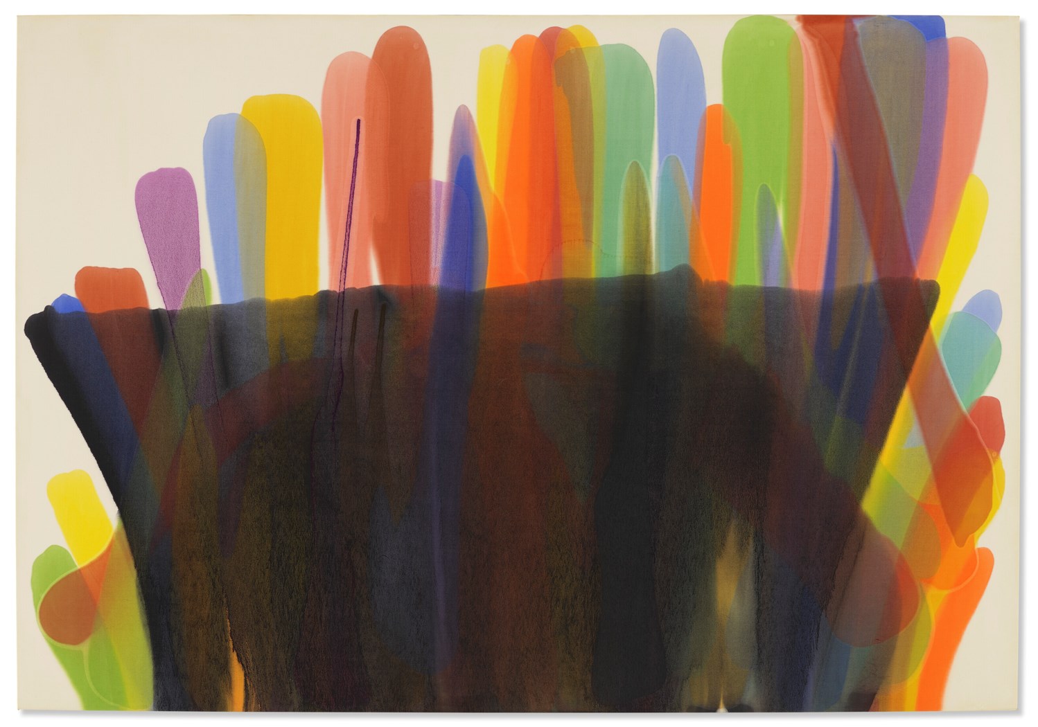 MORRIS LOUIS (1912-1962), Floral V | Christie's
